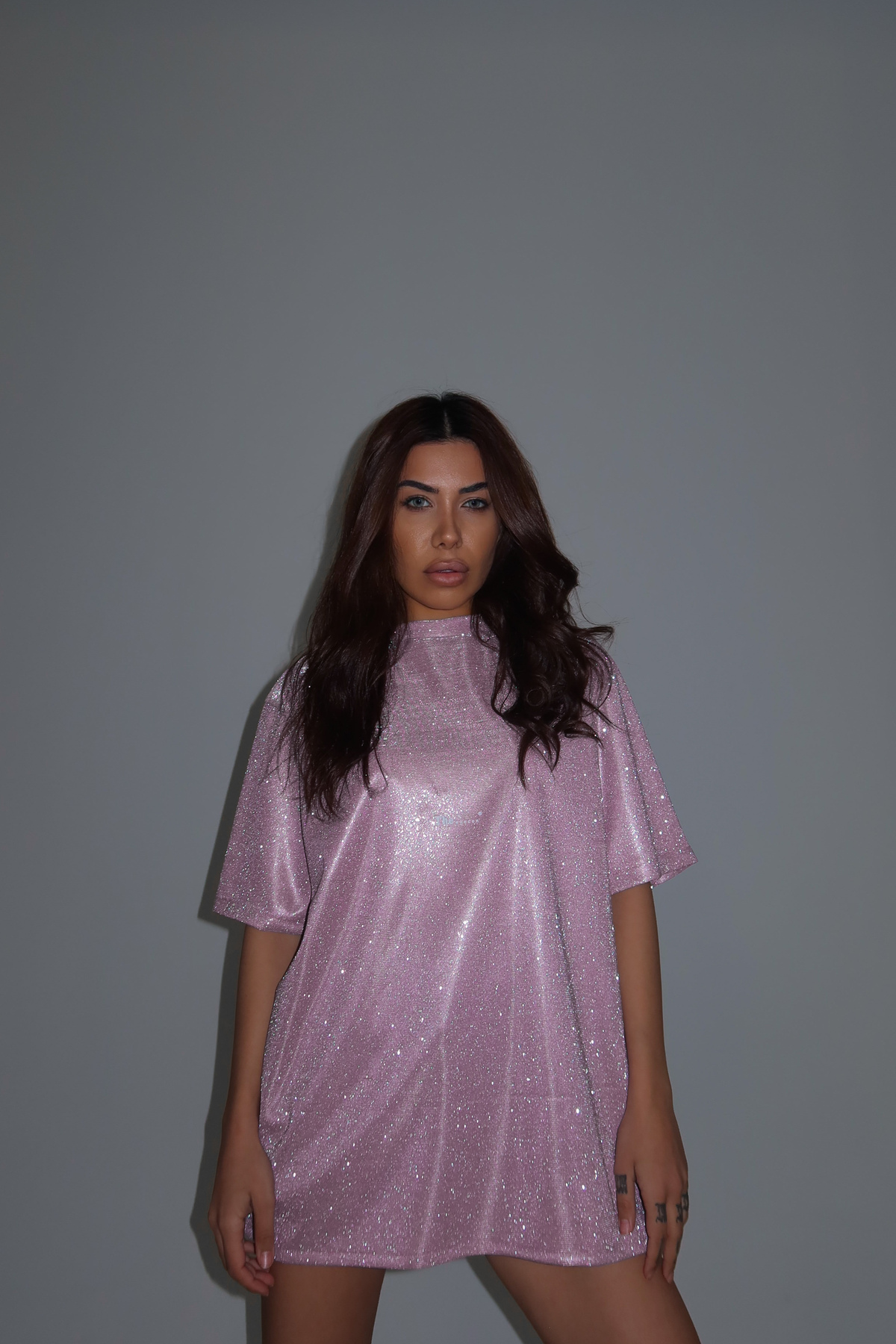 Gülşah Evecen Özel Tasarım Simli Glitter T-Shirt - Fiyatı, Yorumları