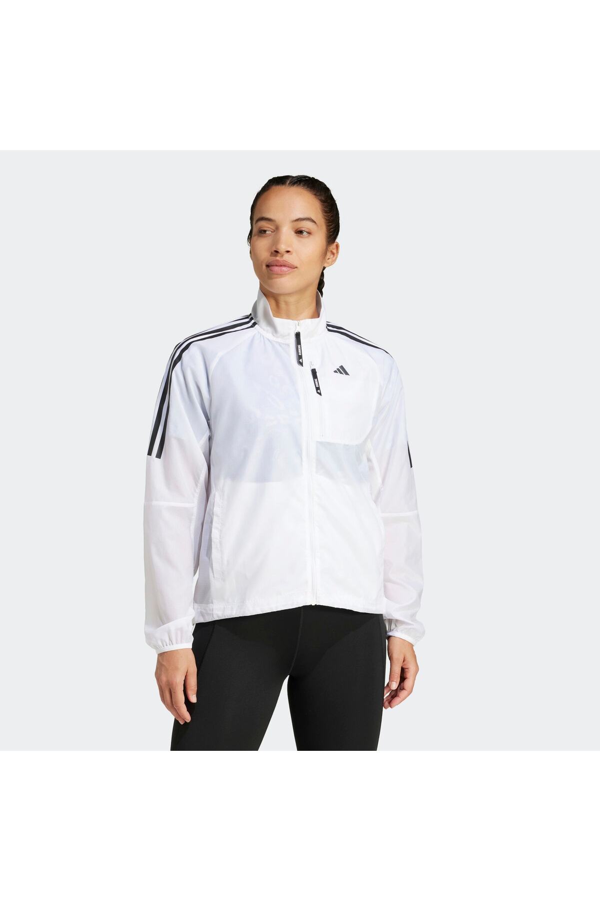 adidas Own The Run Kadın Beyaz Ceket (JD7755) - Fiyatı, Yorumları
