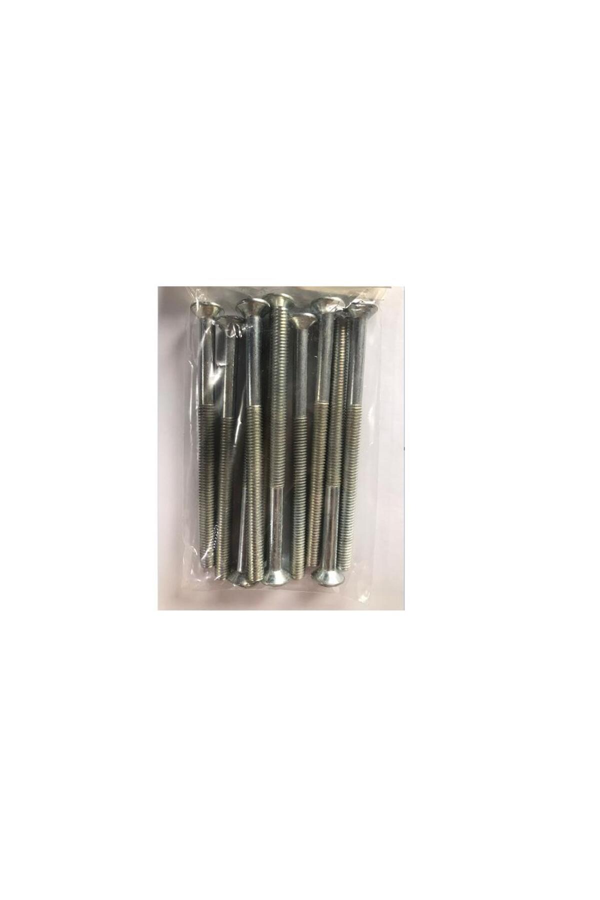TUĞRA HIRDAVAT Metrik Vida Civata Yhb 6x90 10'lu Paket 931 Yarım Paso ...