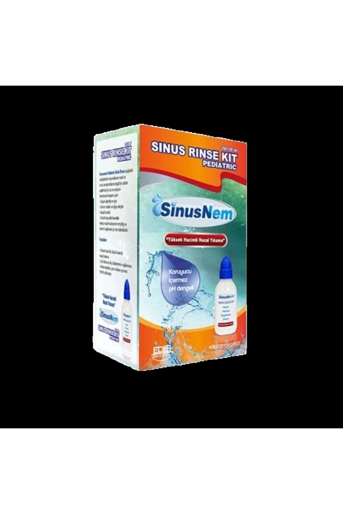 EDİS PHARMA Sinusnem Pediatric Kit 20 x 120 ml - Fiyatı, Yorumları