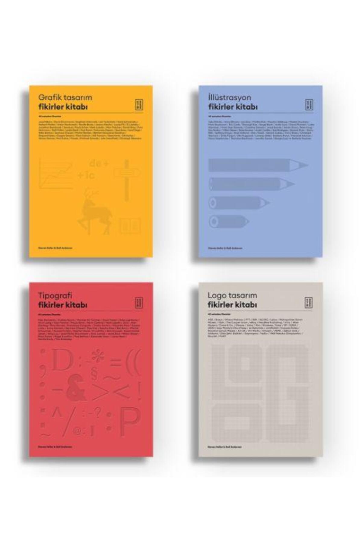 Ketebe Yayınları Tasarım Fikirler Kitap Seti (4 Kitap) - Steven Heller ...