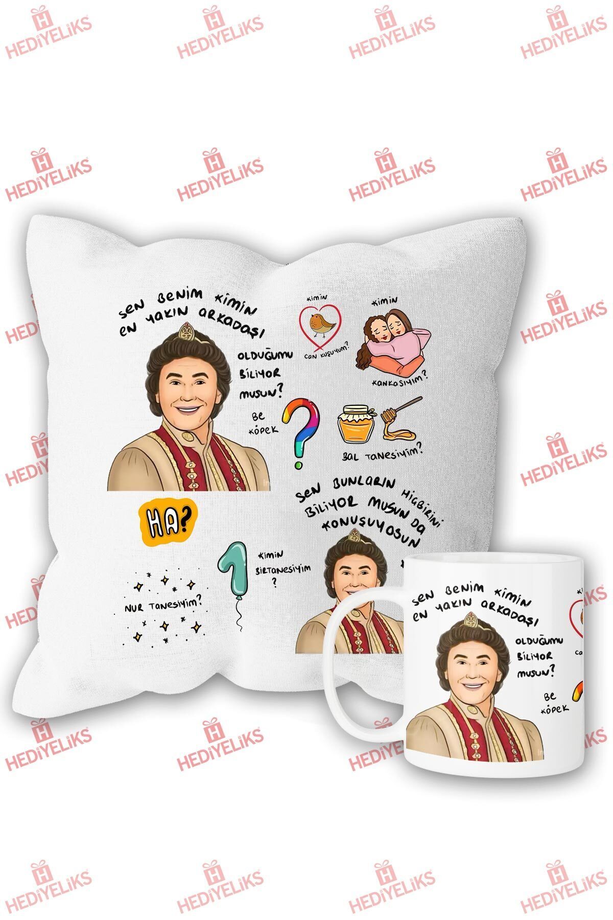 HEDİYELİKS Sen Benim Kimin En Yakın Arkadaşı Olduğumu Biliyor Musun Be ...