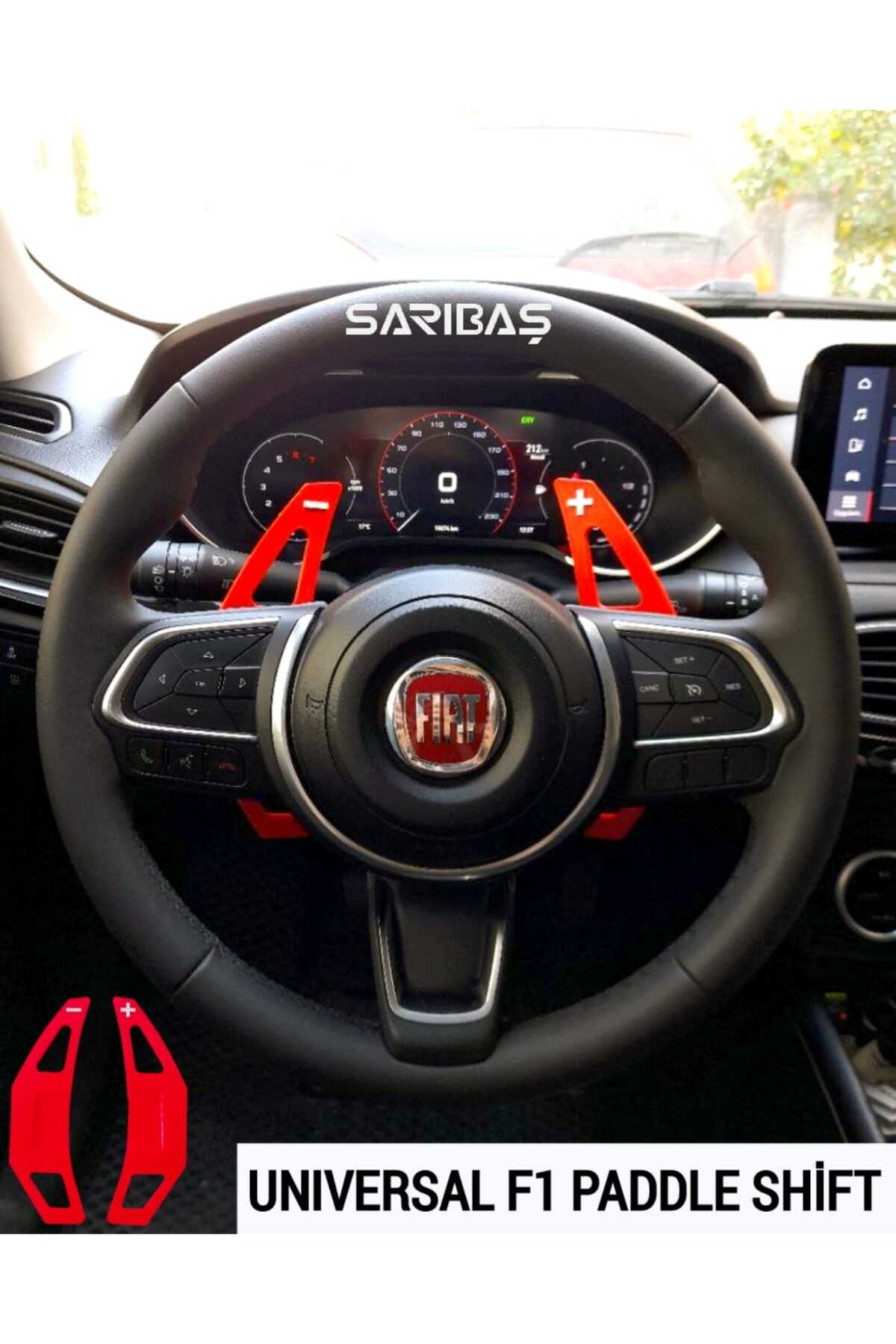 SARIBAŞ TEKNOLOJİ Universal Direksiyon F1 Kulakçık Paddle Shift ...