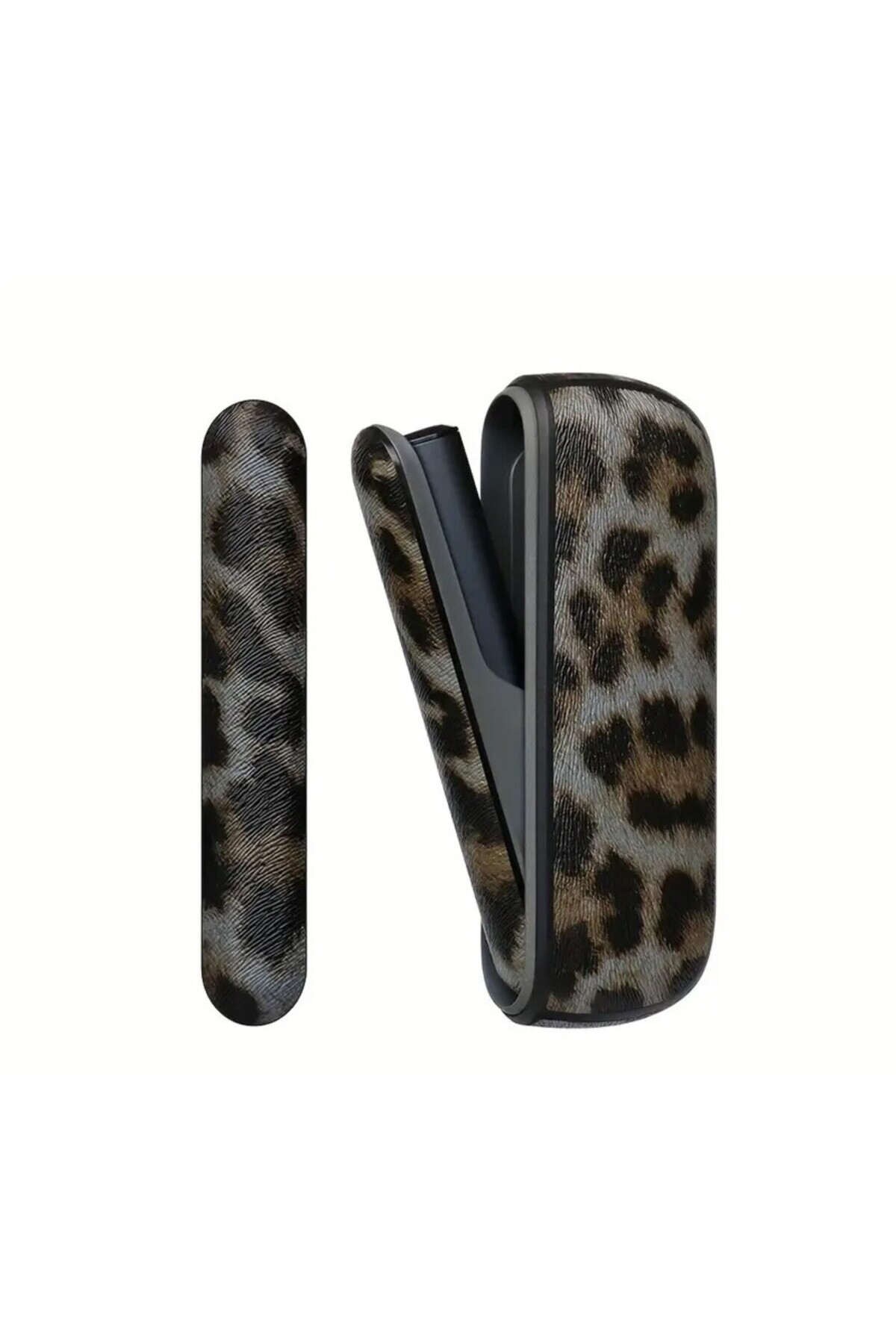 shop Iqos Iluma Duo Standart Model Leopar Grisi Kılıf Kapak (TEREA ...