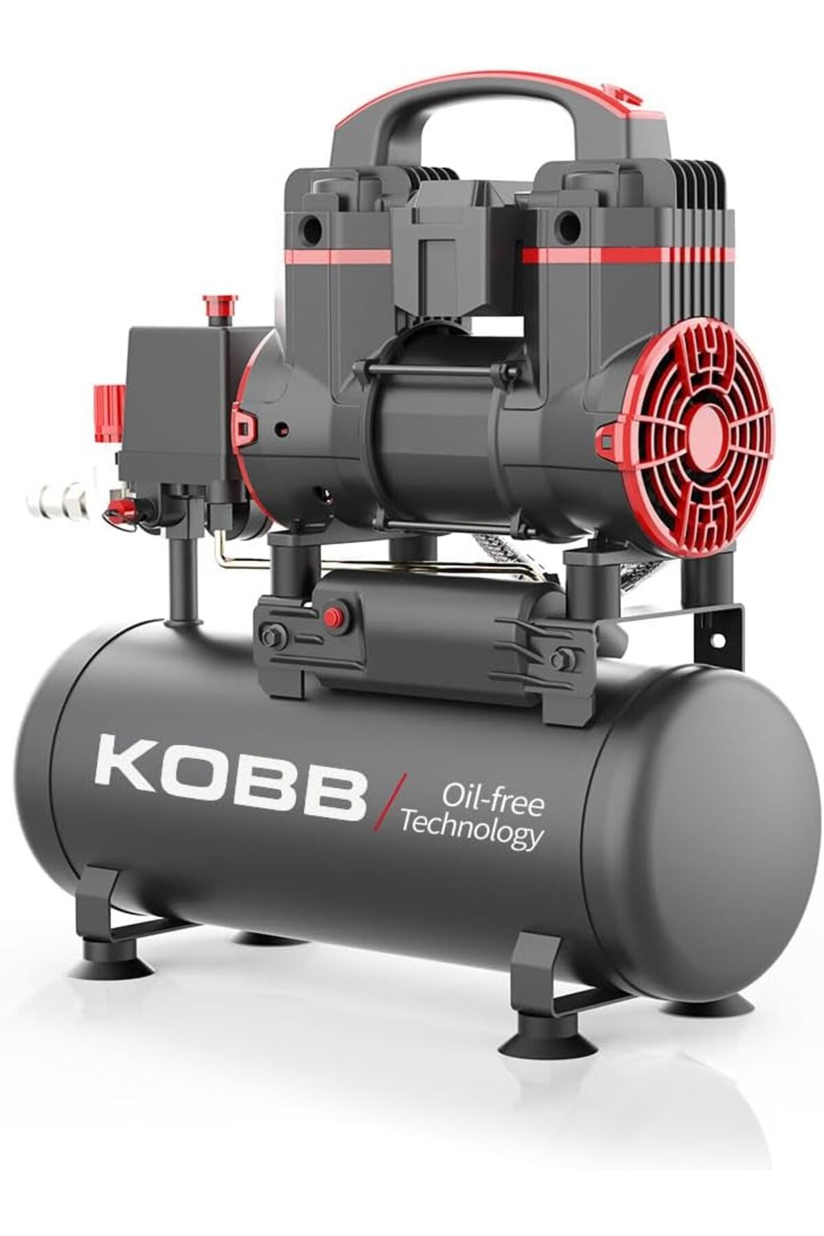 STOREMAX snShop KBK8S 1.2HP 8Lt 8Bar Yağsız Sessiz Taşınabilir Hava ...
