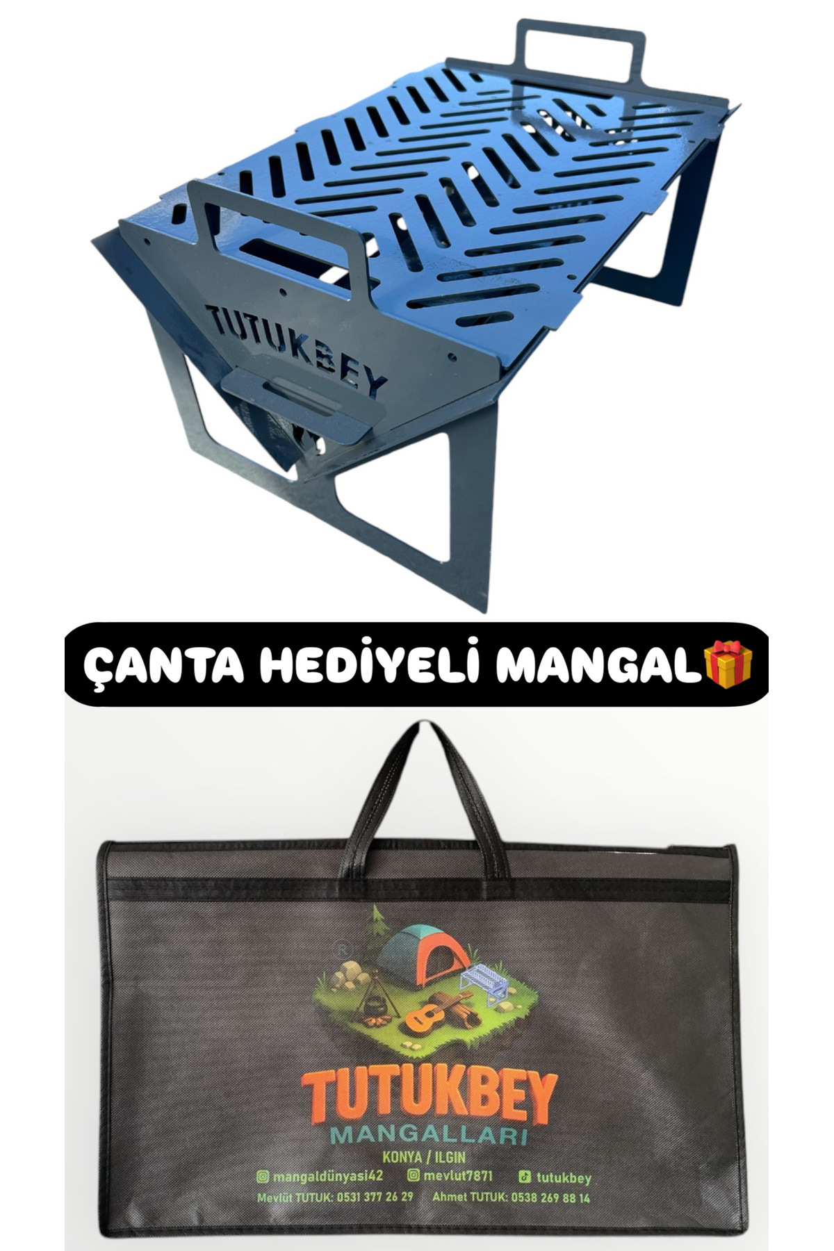 TUTUKBEY TUTUK BEY OUTDOOR DEMONTE KATLANABİLİR MANGAL - Fiyatı, Yorumları