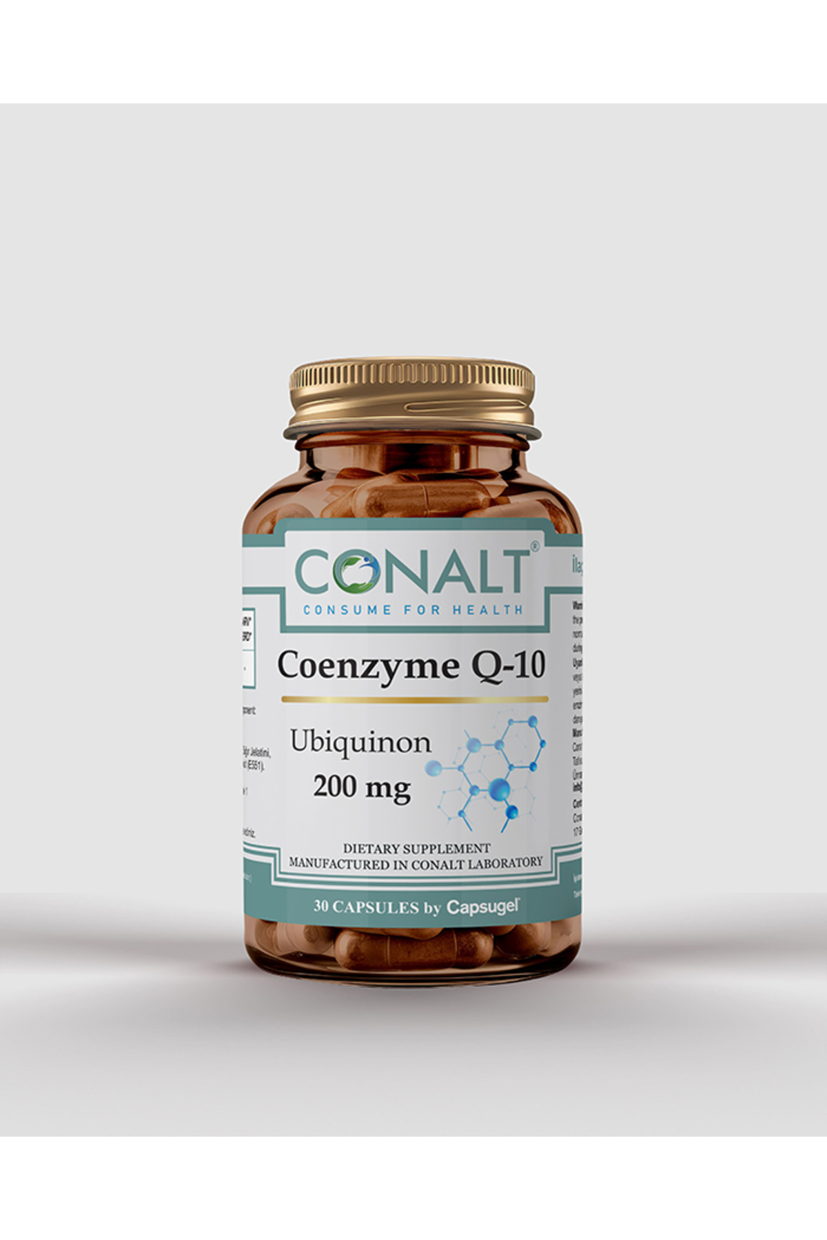 CONALT Coenzyme Q10 200 Mg – Premium Supplement Containing Patented ...
