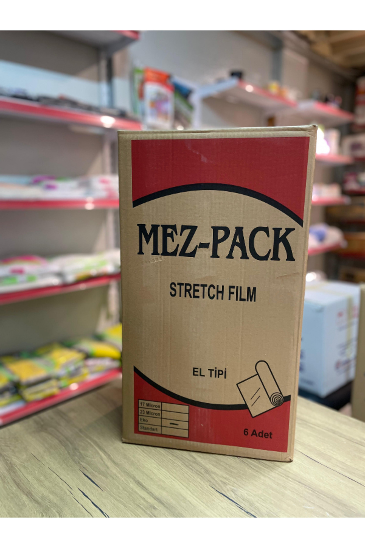 MEZ-PACK EL TİPİ STREÇ FİLM 2,350 GR 220 MT - Fiyatı, Yorumları