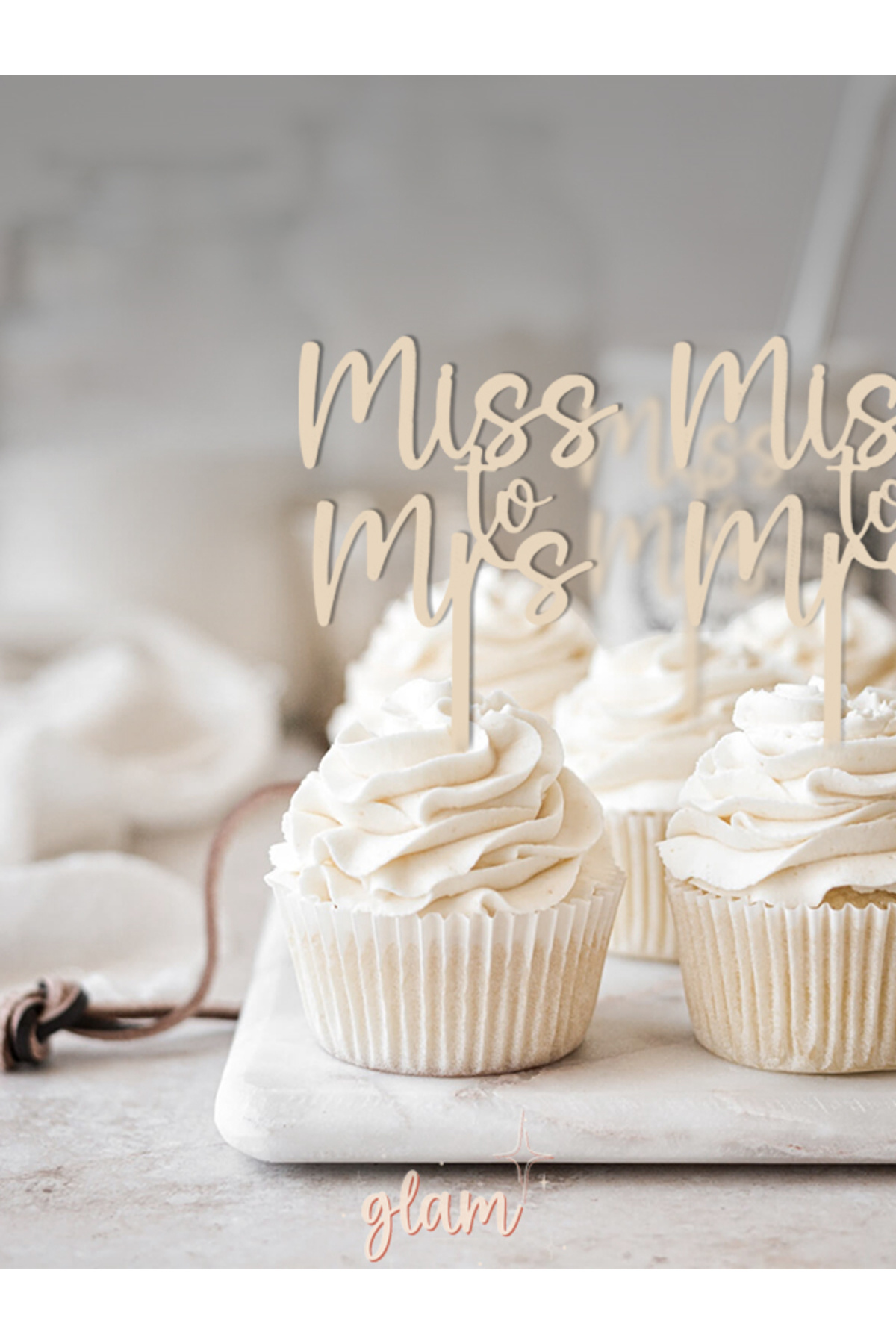 GLAM DEKORASYON Krem Miss to Mrs 3lü Kına Bride to Be Bekarlığa Veda ...