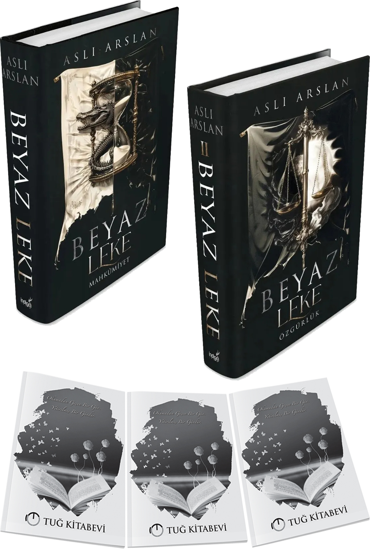 İndigo Kitap Beyaz Leke 1 Mahkumiyet Beyaz Leke 2 Özgürlük Ciltli Aslı ...