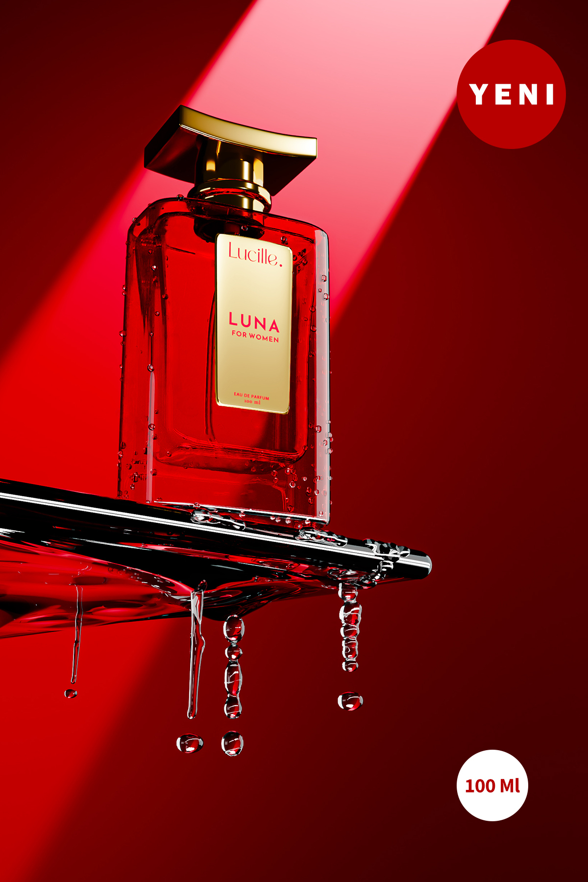 Lucille Luna Özel Kutusunda 100 ML EDP Kadın Parfümü Baharatlı Koku ...