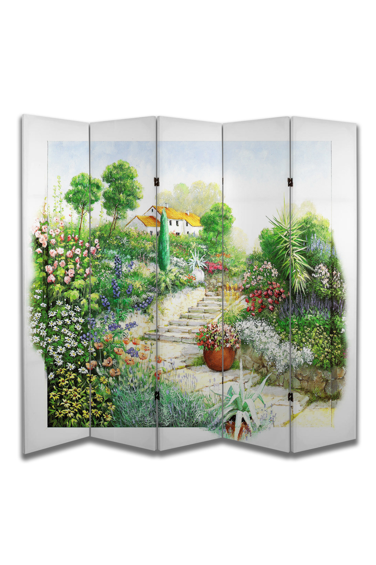 dbsanat Doğa Temalı Özel Tasarım Paravan Room Divider 180 x 200 cm ...
