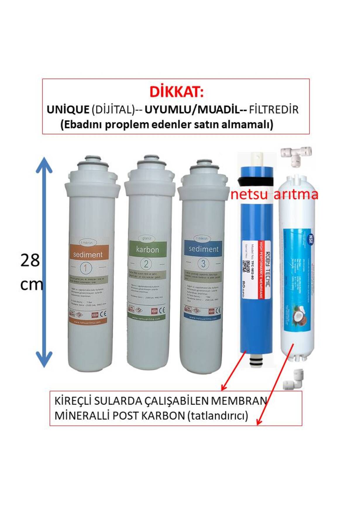 netsu arıtma İhlas-cebilon Aura -unique / Dijital- Uyumlu / Muadil Su ...