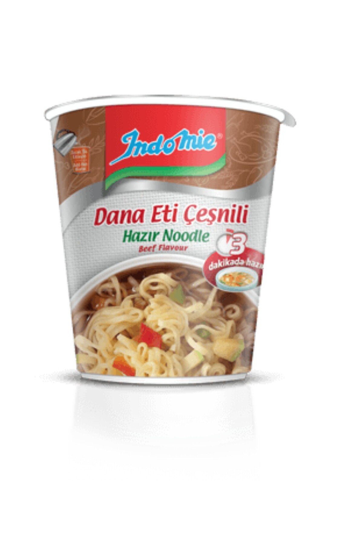 Indomie İNDOMİE BARDAK DANA ETİ AROMALI NODDLE 60GR X5 ADET - Fiyatı ...