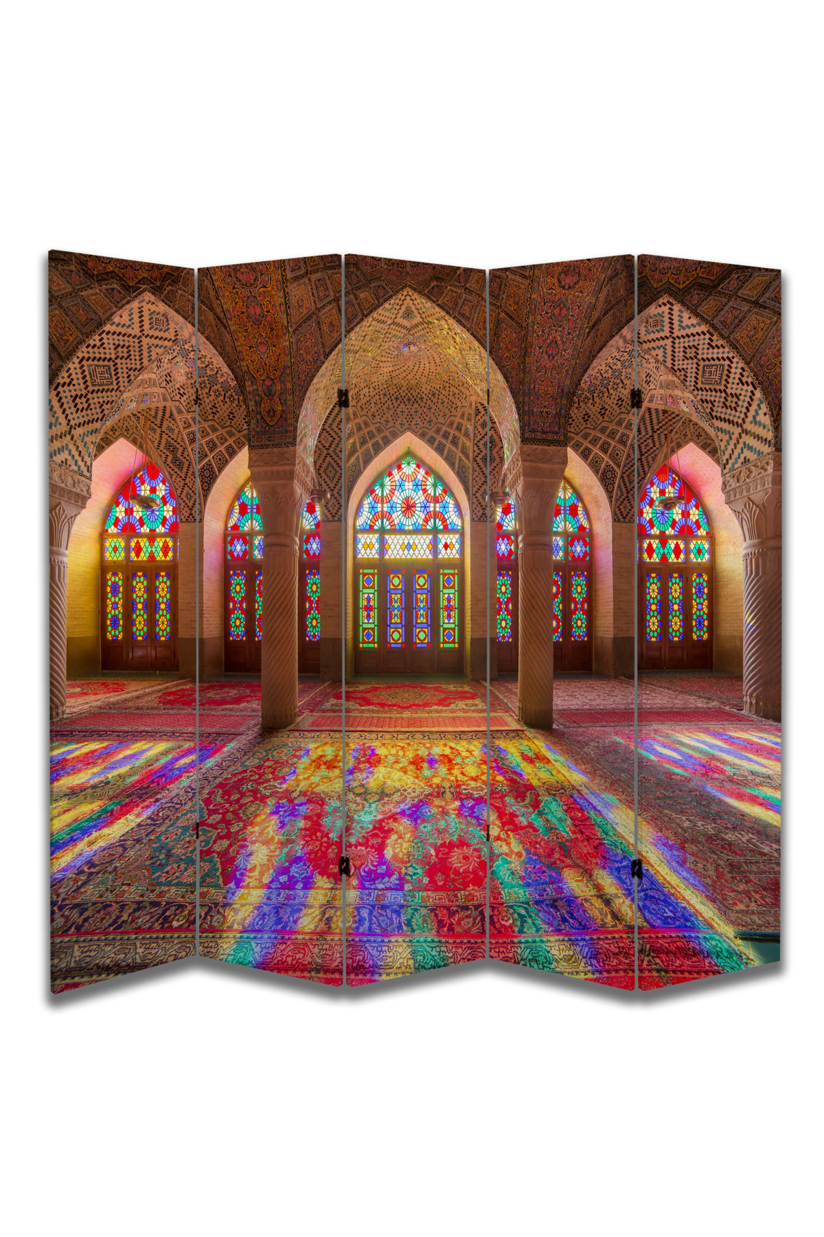 dbsanat Mimari Temalı Özel Tasarım Paravan Room Divider 180 x 200 cm ...
