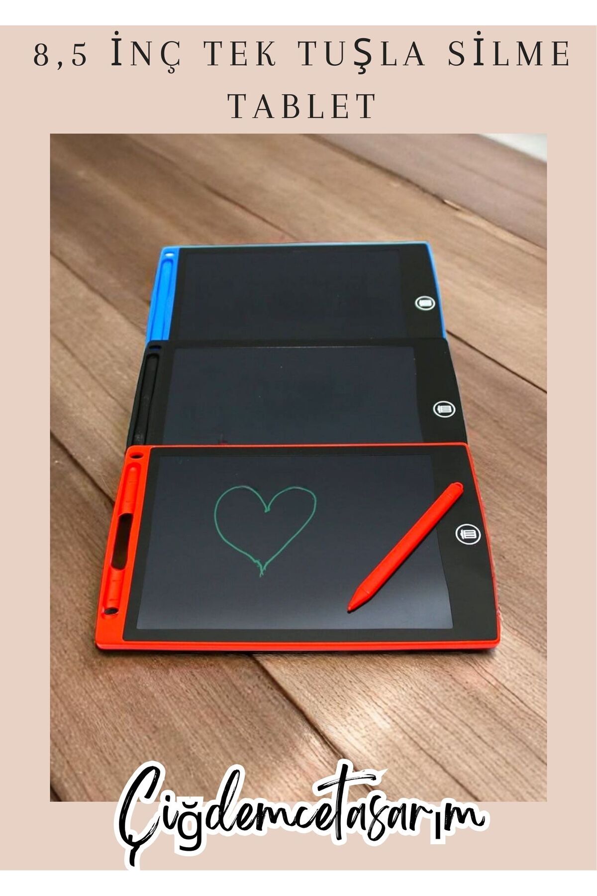 Atmaca Ticaret Lcd Writing Tablet Yazı Tahtası & Çizim Tableti ( Pilli ...