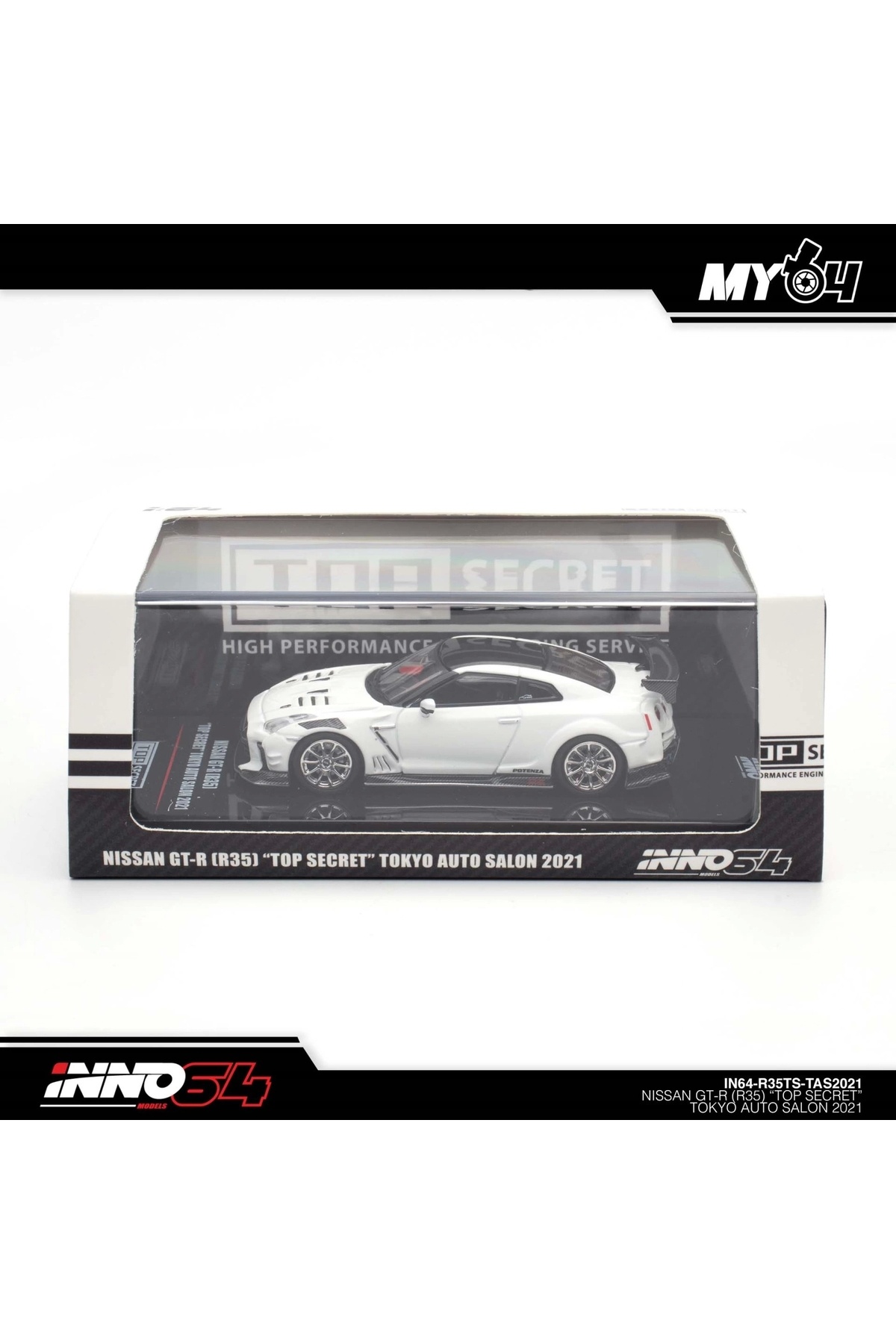 Inno 64 Models Inno 1/64 Nissan GT-R (R35) "Top Secret" Tokyo Auto ...