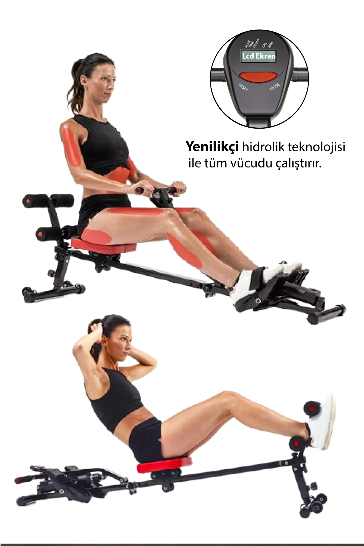 kochler Row Shaper Kondisyon Küreği - Mekik Aleti - Fitness Aleti ...