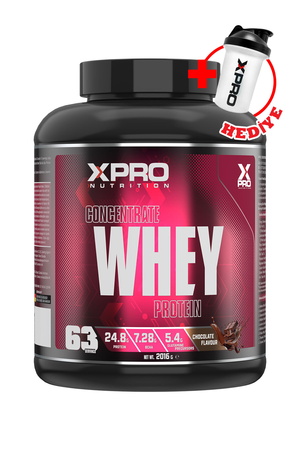 Xpro Nutrition Xpro Whey Protein Tozu 2016gr Çikolata Aromalı - Fiyatı ...