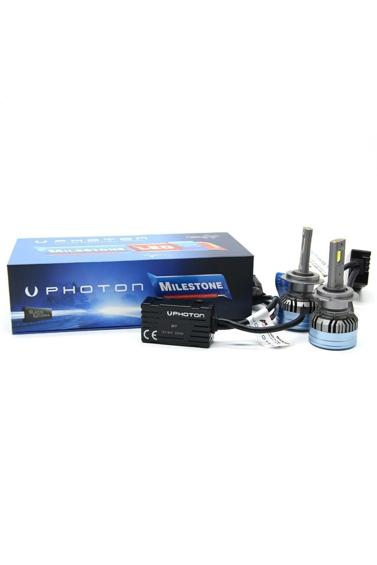 Photon SMART Roadster 2003-2006 Photon Milestone Black Katana H7 Kısa ...