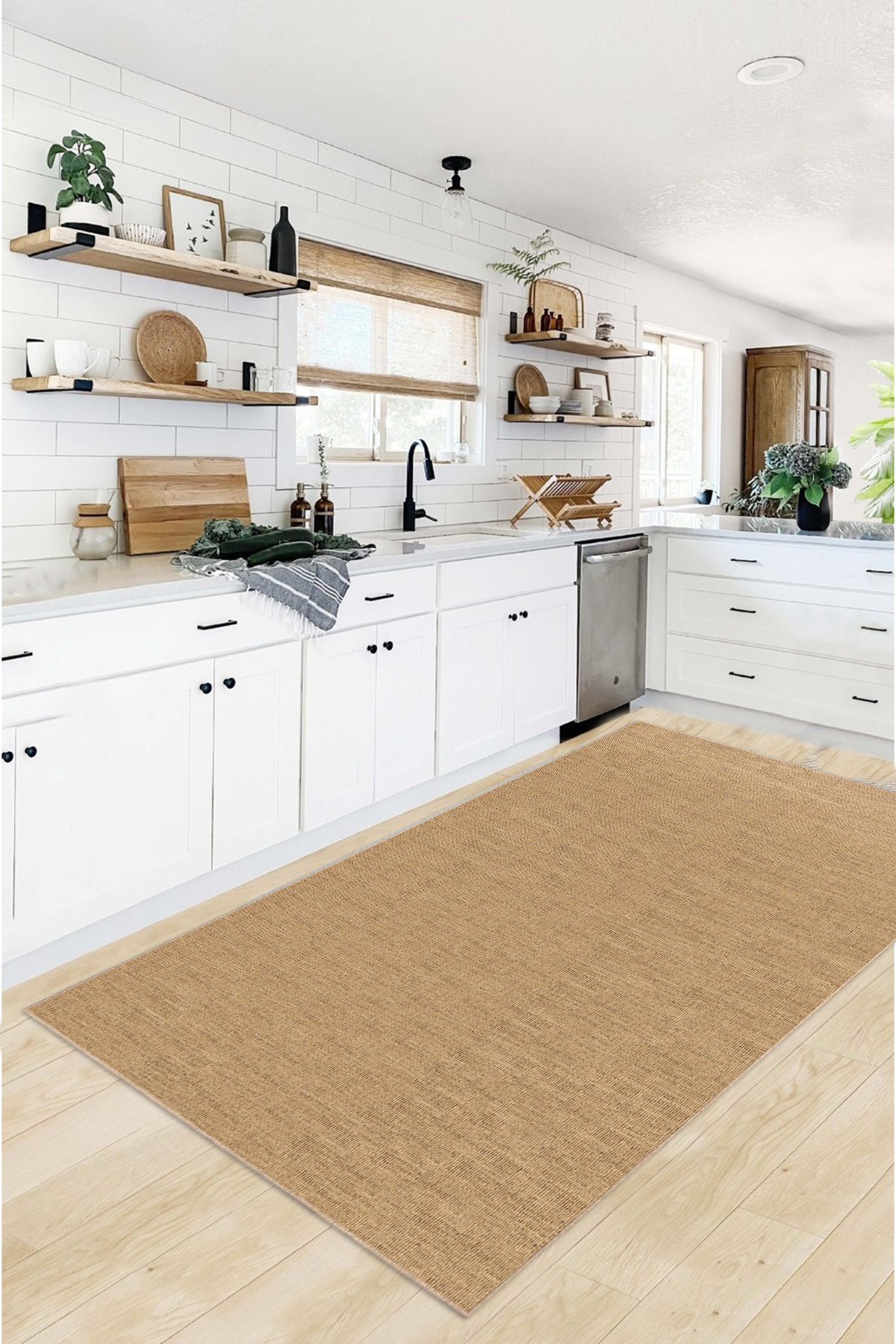 Genel Markalar ETNİK BOHEM NATURAL JÜT YIKANABİLİR KAYMAZ TABAN SALON ...