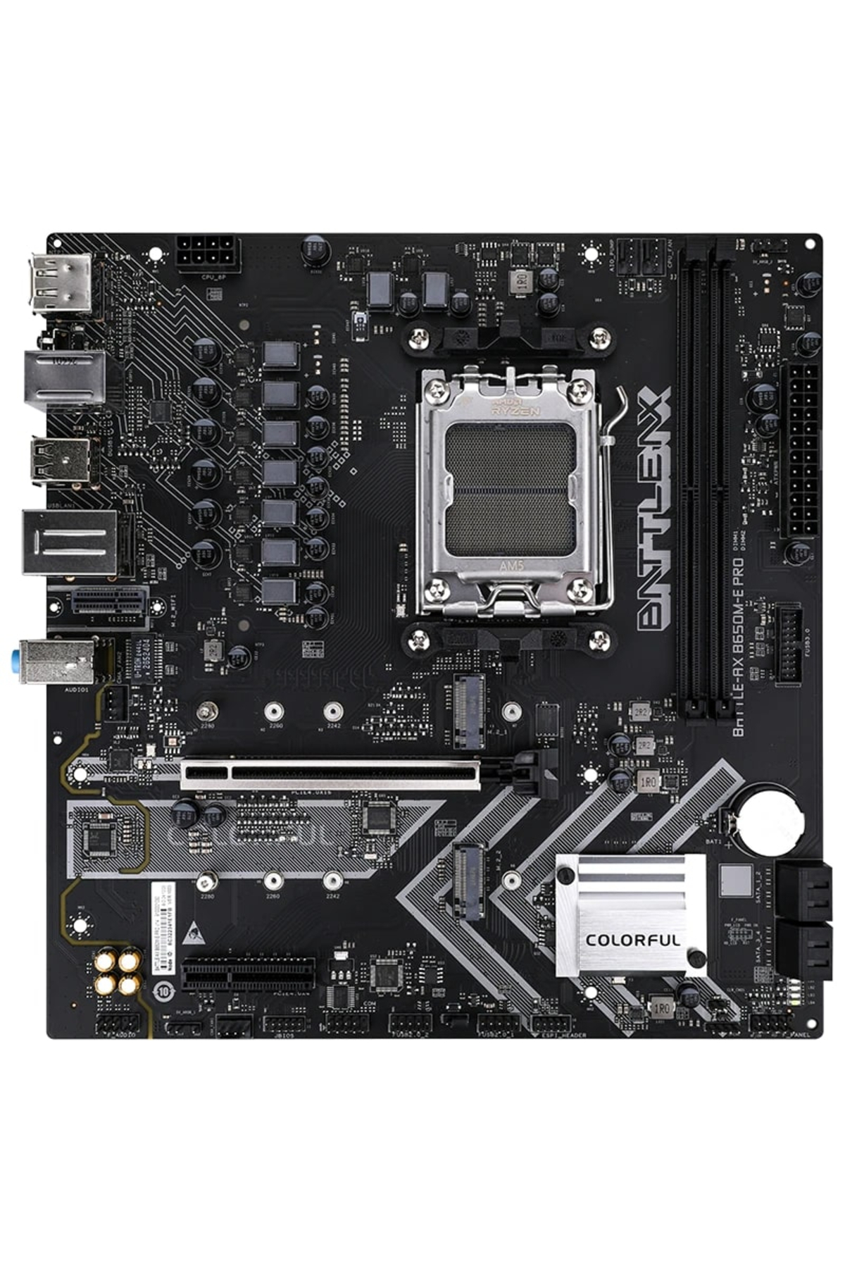 Colorful BATTLE AX B650M-E PRO V14 DDR5 7600MHz mATX Gaming (Oyuncu ...