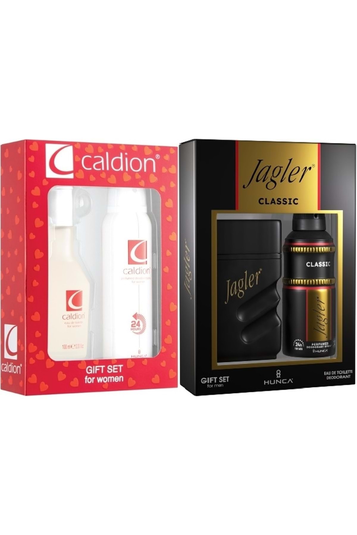 Caldion Parfüm Seti Kadın 100ml Classic & Jagler Erkek 90ml Classic ...