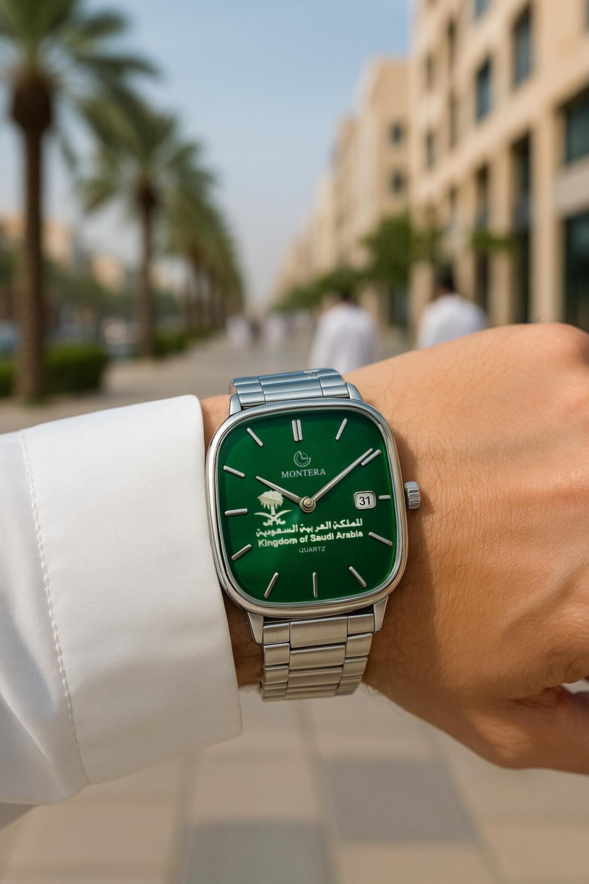 Montera Montera Men's Watch with Kingdom Logo- Trendyol