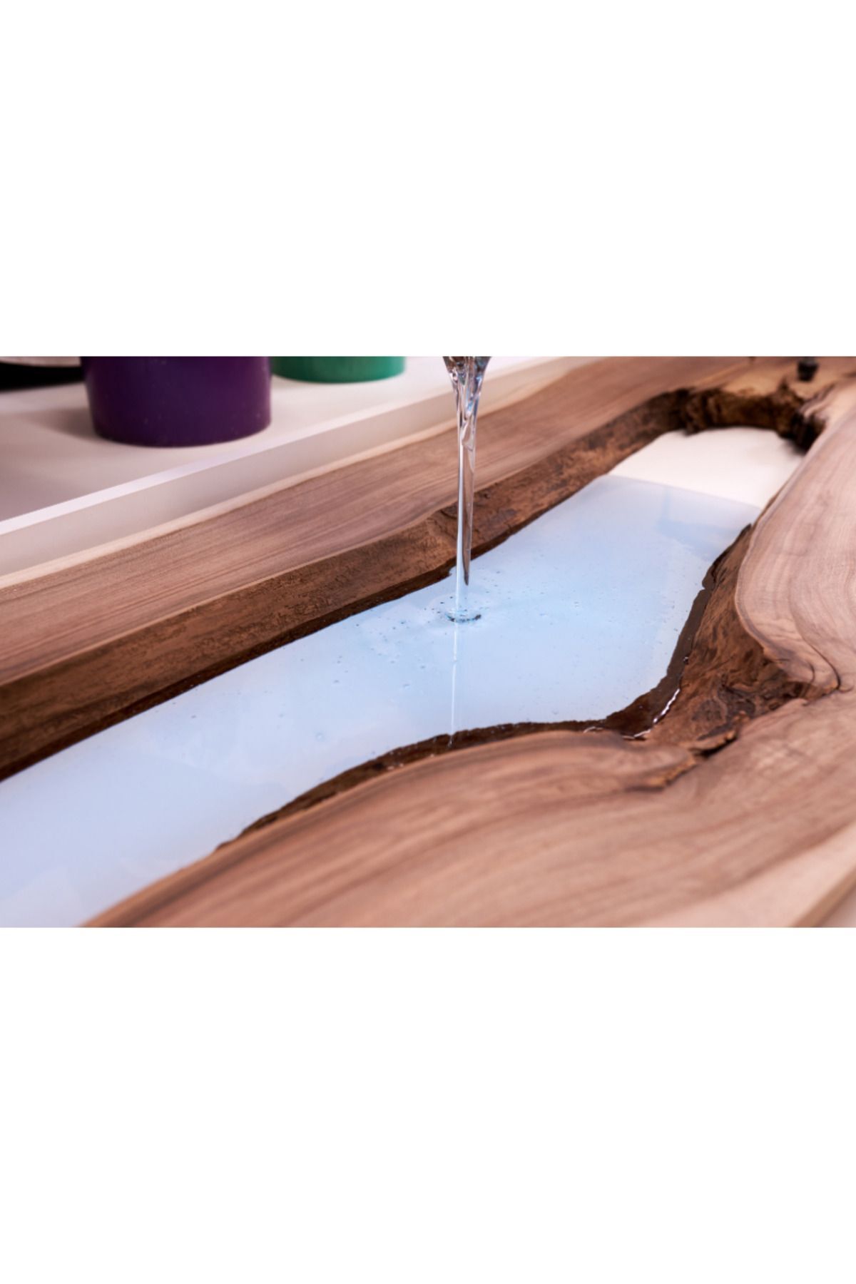 POWER TIME EPOXY 6 Kg Wood Epoxy Quatro Maxi/ Kalın Döküm Ultra Şeffaf ...