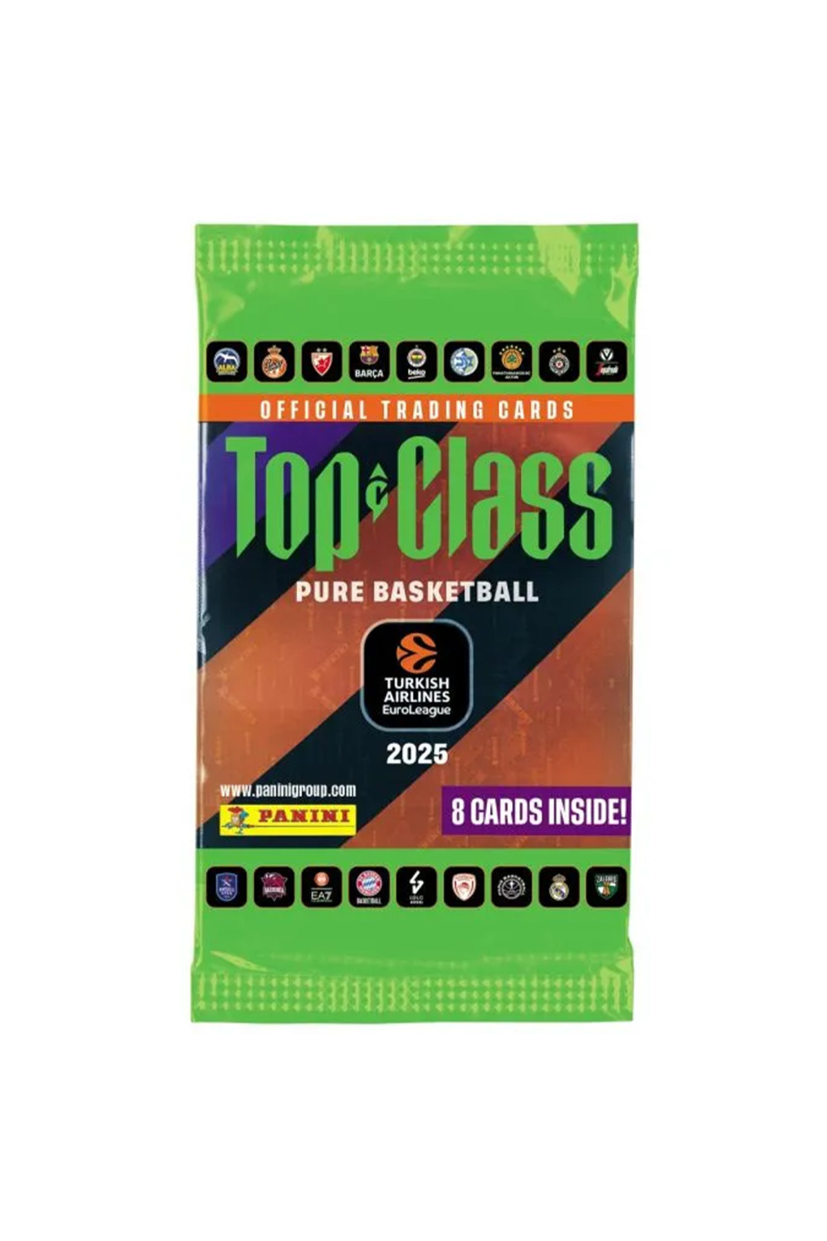 Panini Top Class 2025 Pure Euroleague Basketball Cards Booster Display ...