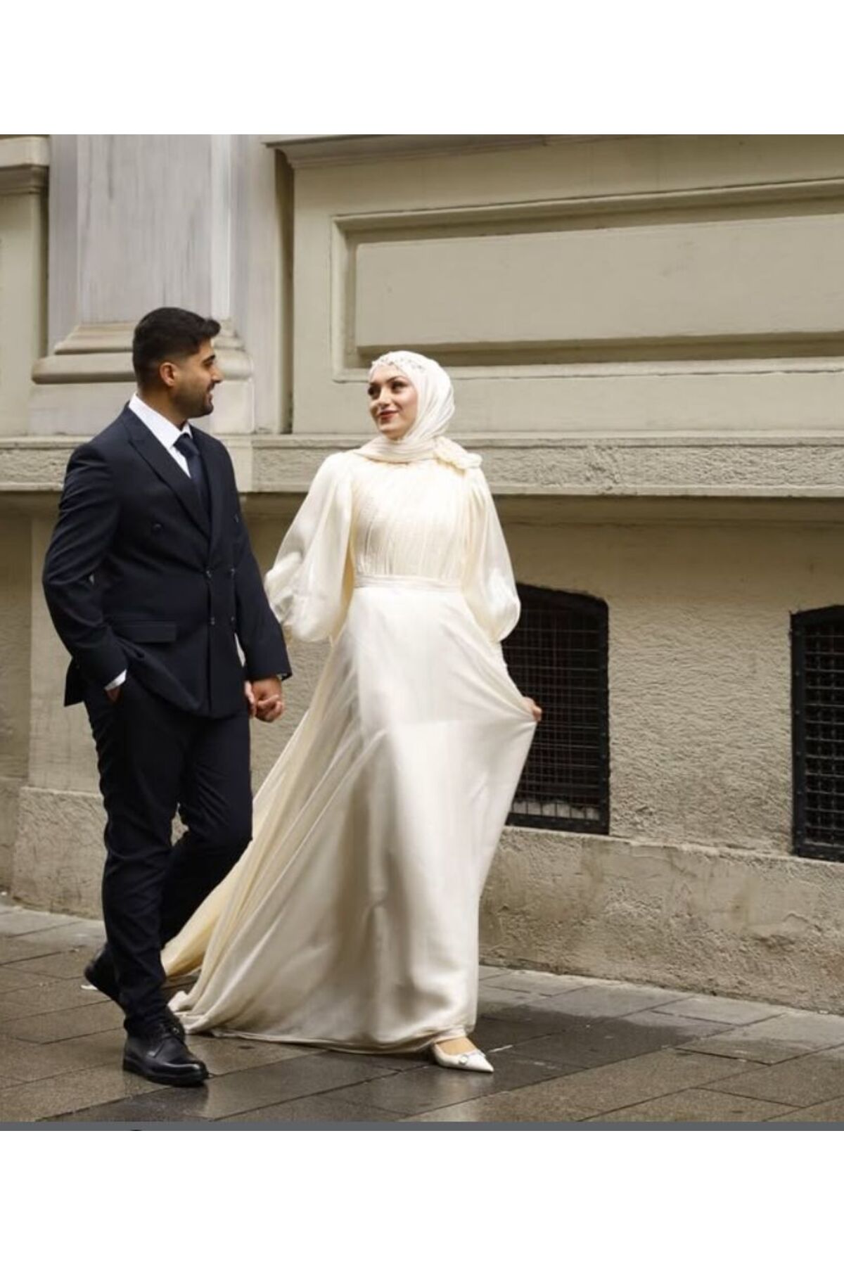 Anemon dizayn pelerin model nikah elbisesi - Fiyatı, Yorumları