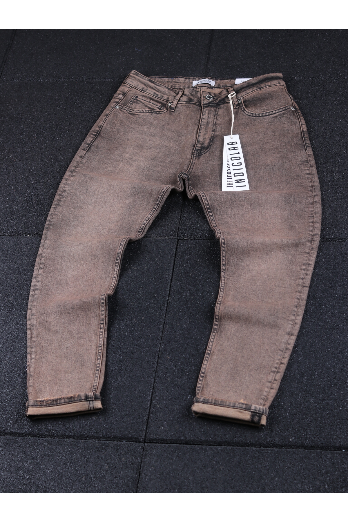 INDIGOLAB erkek kahve renk denim pantolon - Fiyatı, Yorumları