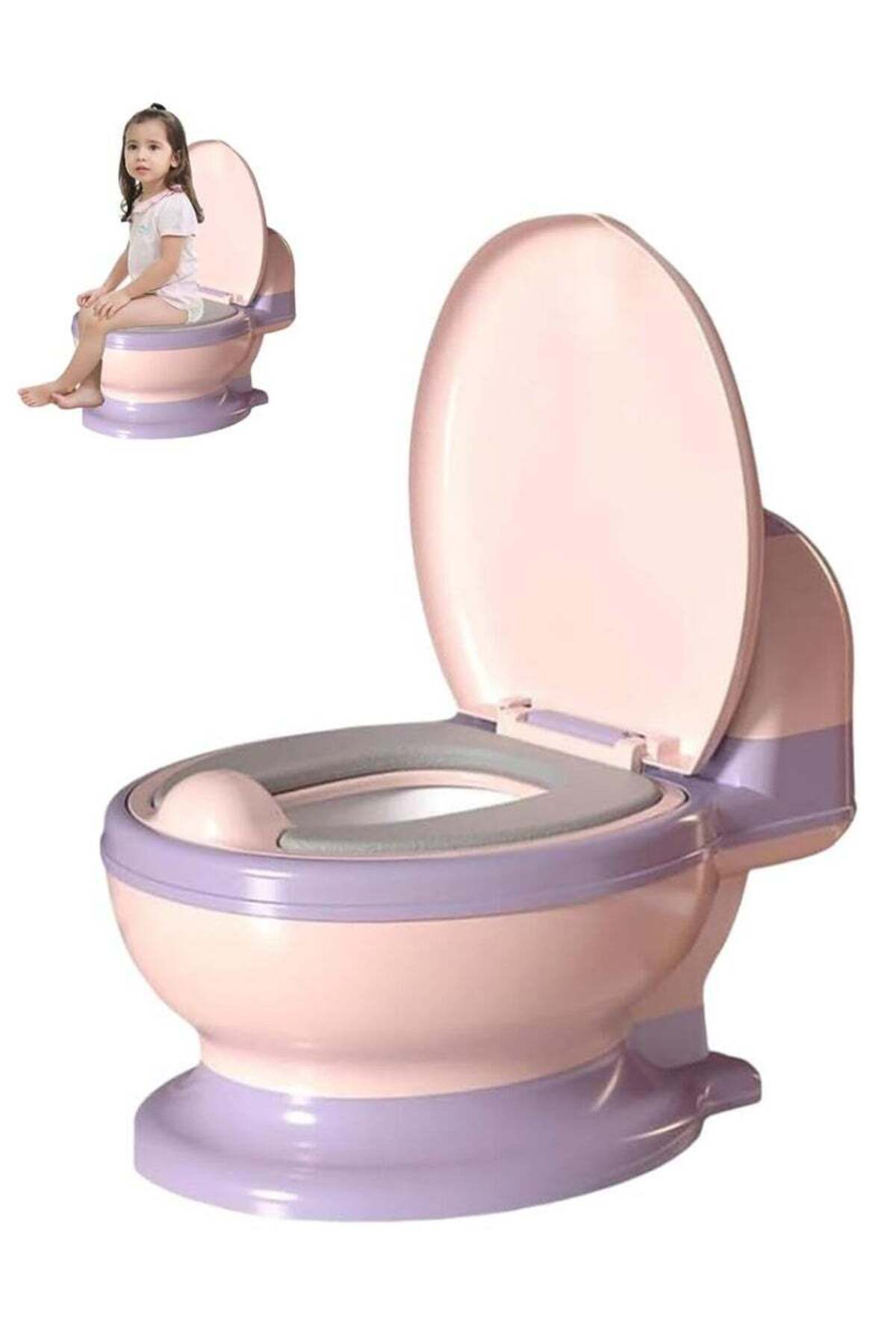 COOYA Potty Training Toilet Seat with Soft Seat and Splash Guard ...