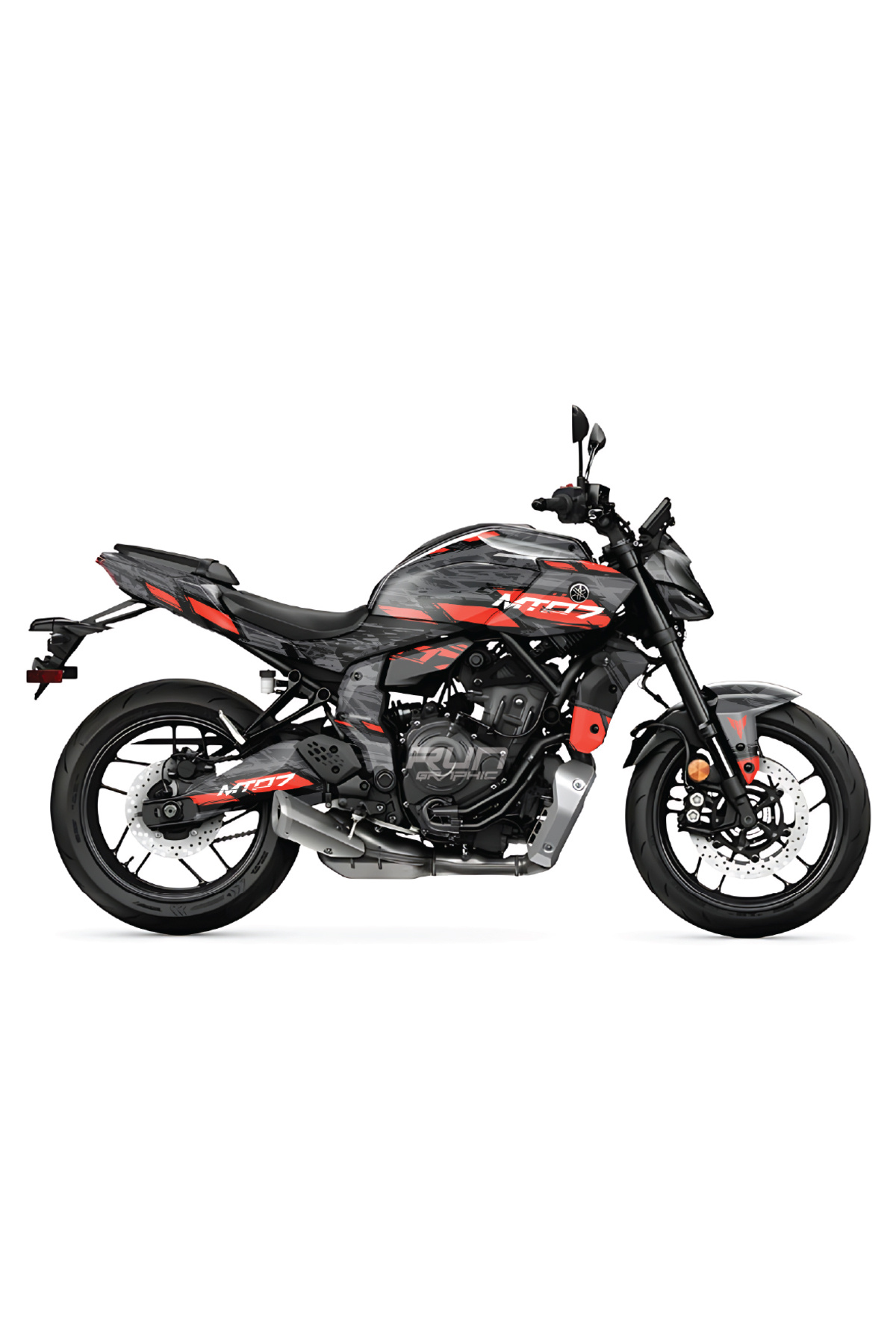 Run Grafik Shop Mt 07 2025 Armada Coating Model Graphic Sticker Kit ...