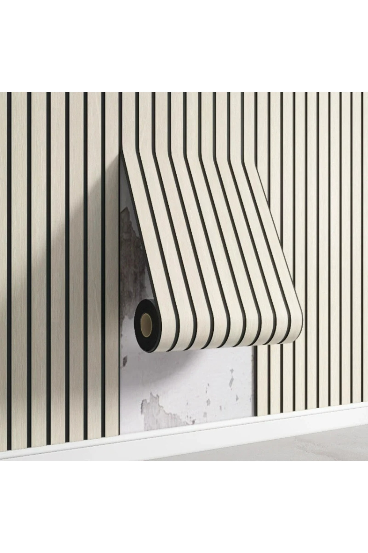 Choice 40X300cm 003 40cm New 3D Grille Wall Sticker Background Wall ...