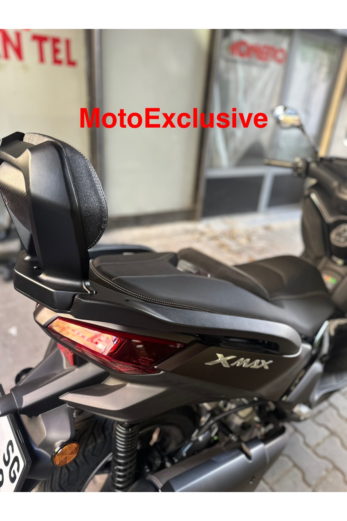 MotoExclusive Yamaha Xmax 2017 2024 Sissy Bar Seti Techmax - Fiyatı ...