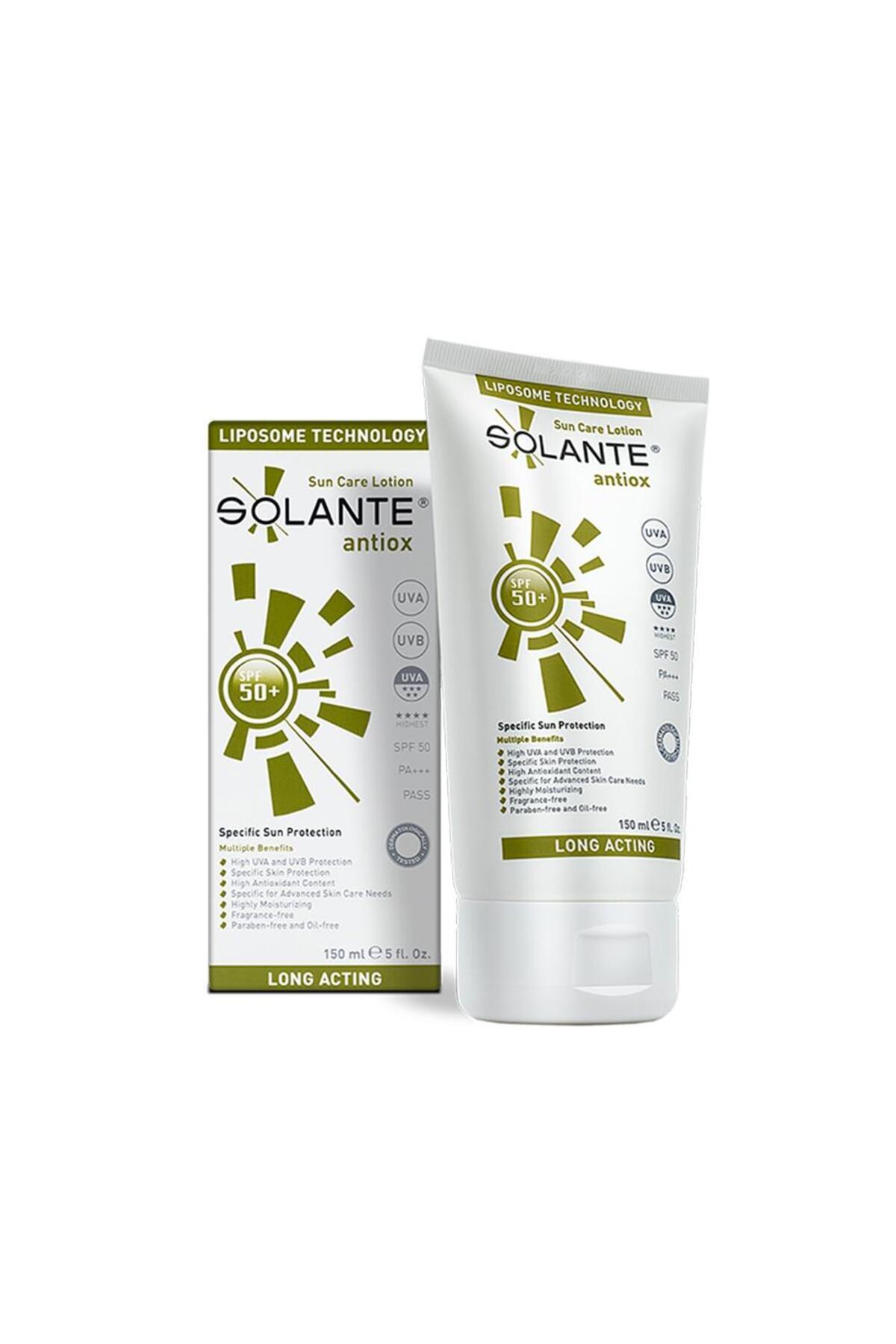Solante Antiox Spf 50 Güneş Koruyucu Losyon 150 ml - Fiyatı, Yorumları