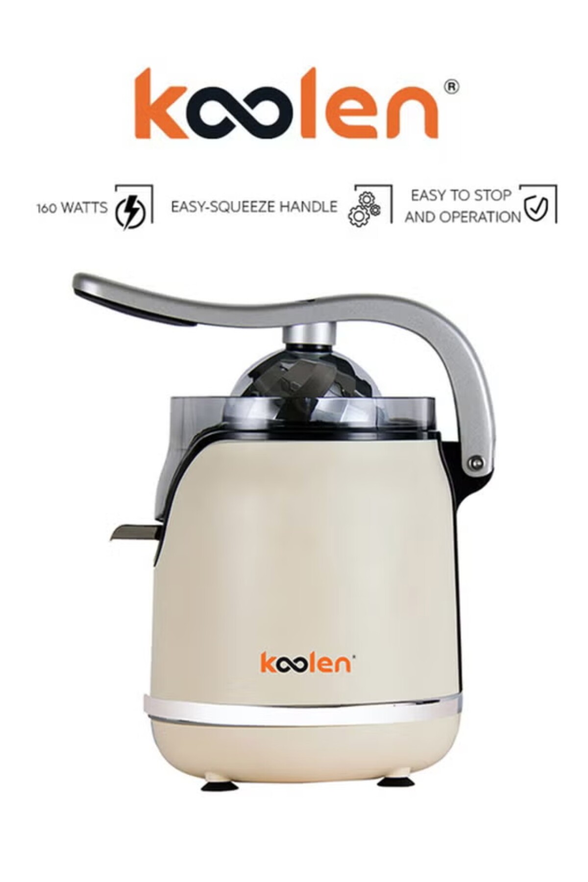 Koolen Colin Citrus Juicer 160 Watt White 801100003- Trendyol