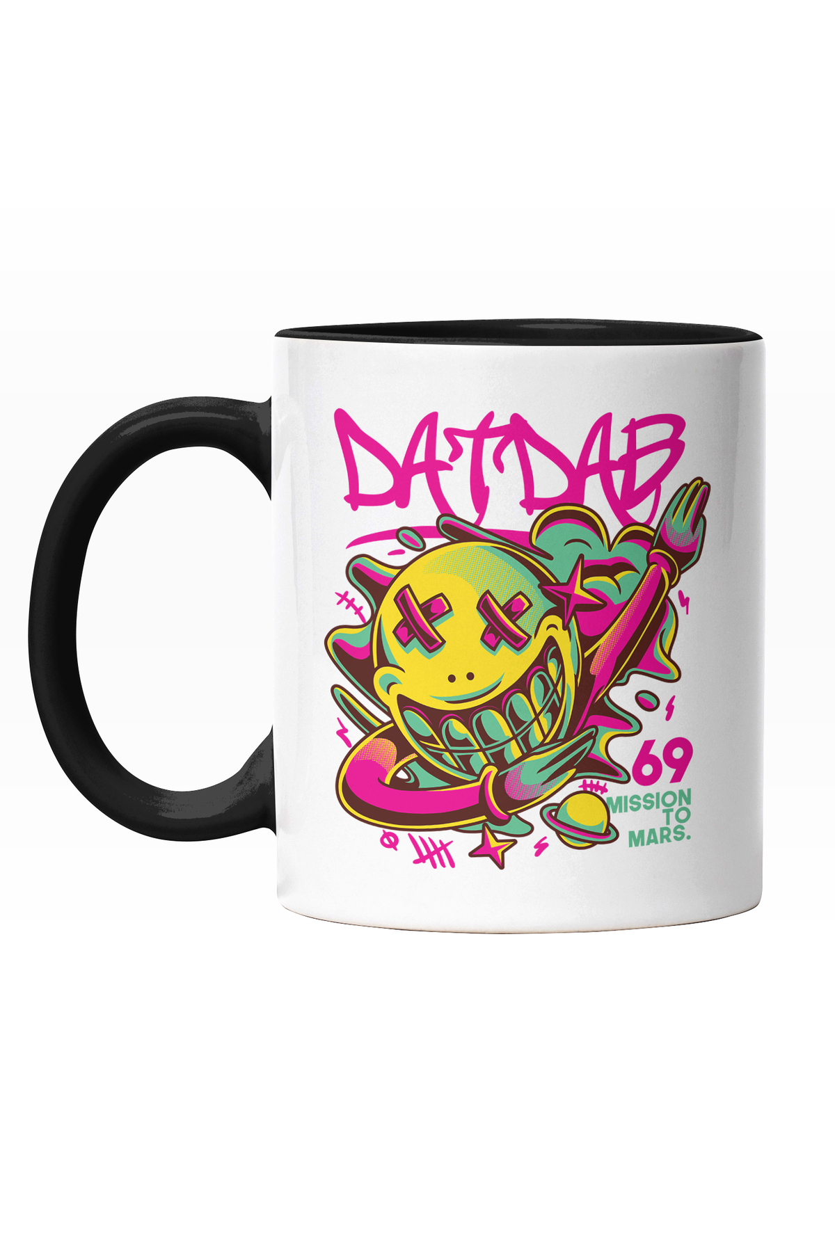 StoryGift Romania Emoji Mug Smiley Face With Gold Teeth, X-Shaped Eyes ...