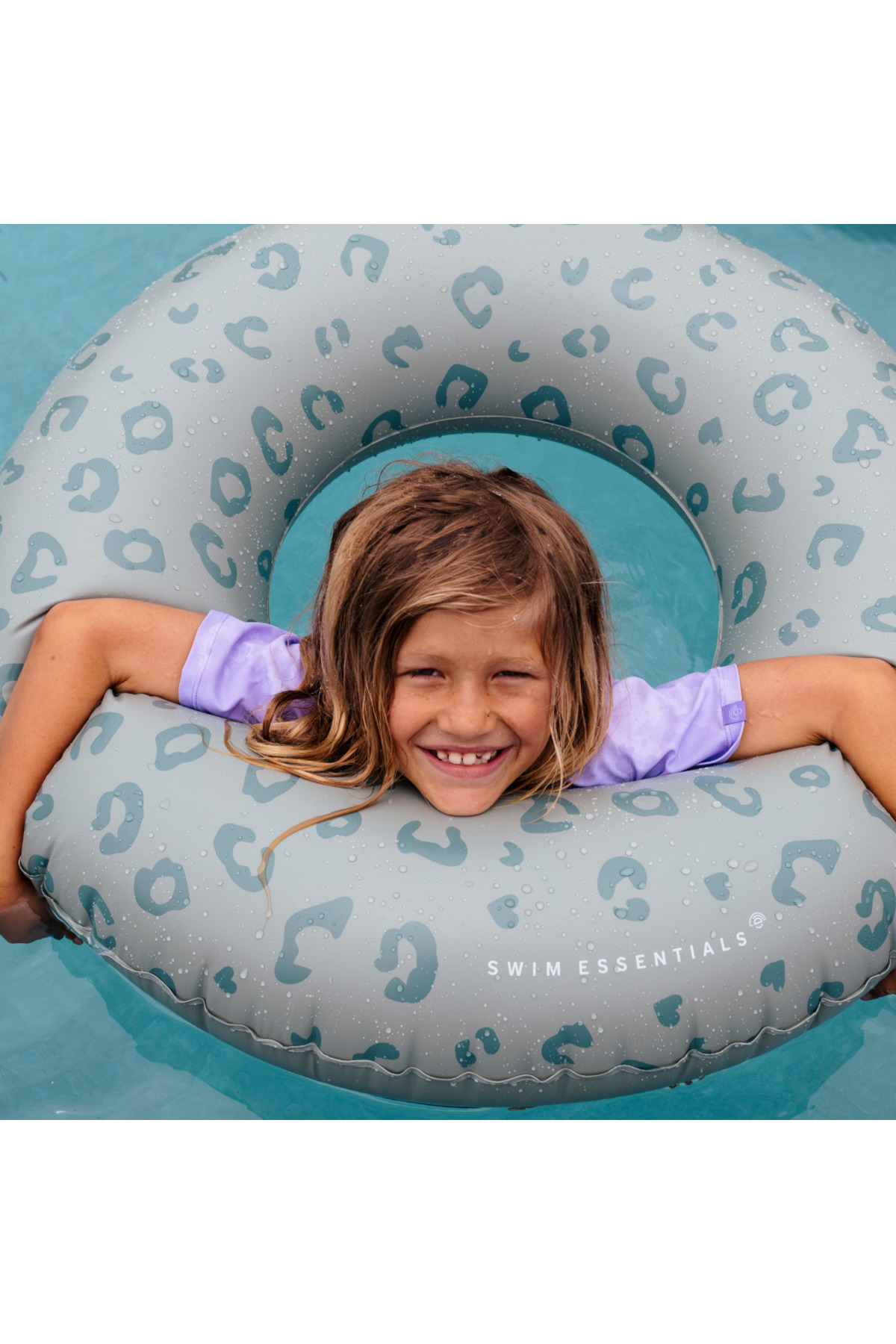 Swim Essentials Green Leopard Yüzme Simidi 90cm - Fiyatı, Yorumları