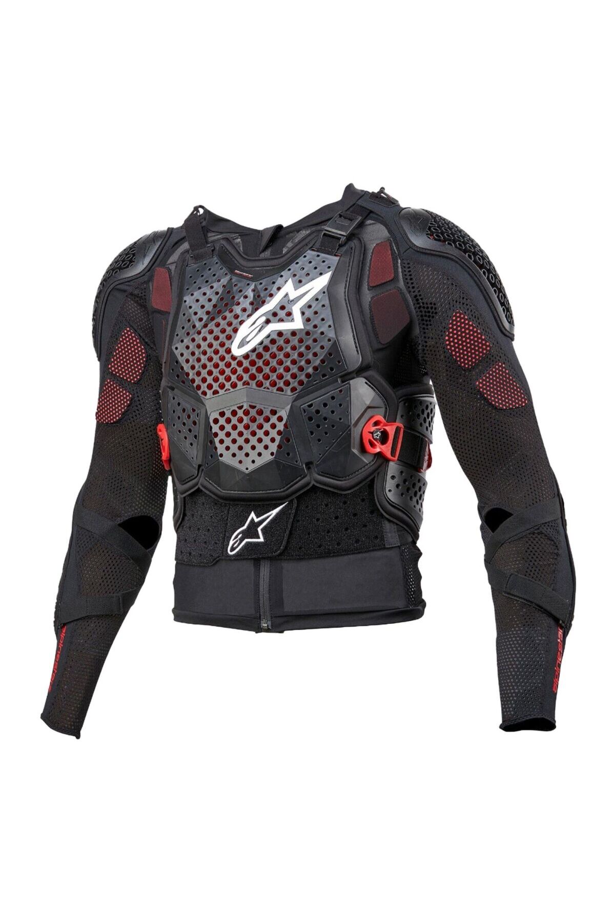 Alpinestars Bionic Tech V3 Body Armour (Tam gövde koruma) Siyah Beyaz ...