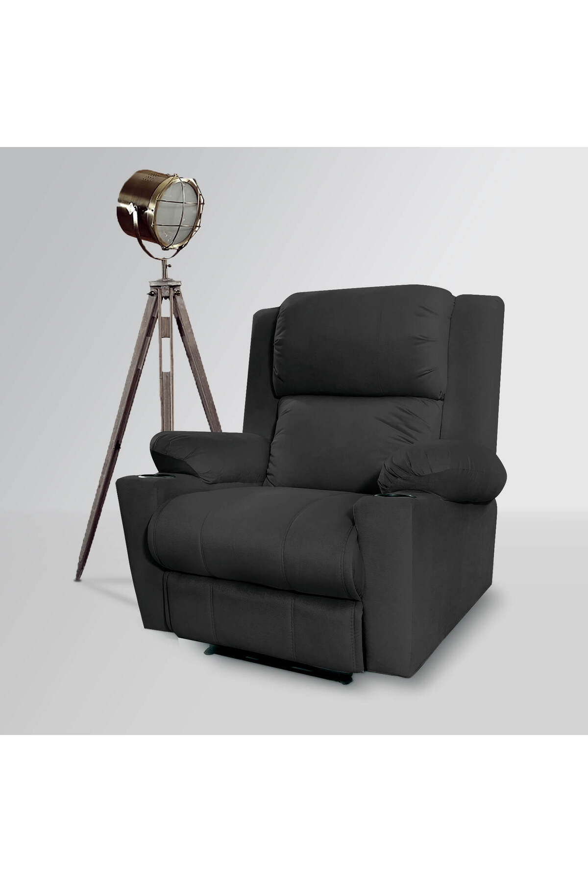 Lazy Vibes Zenrest Luxury Rocking & Swivel Recliner Chair with Cup ...