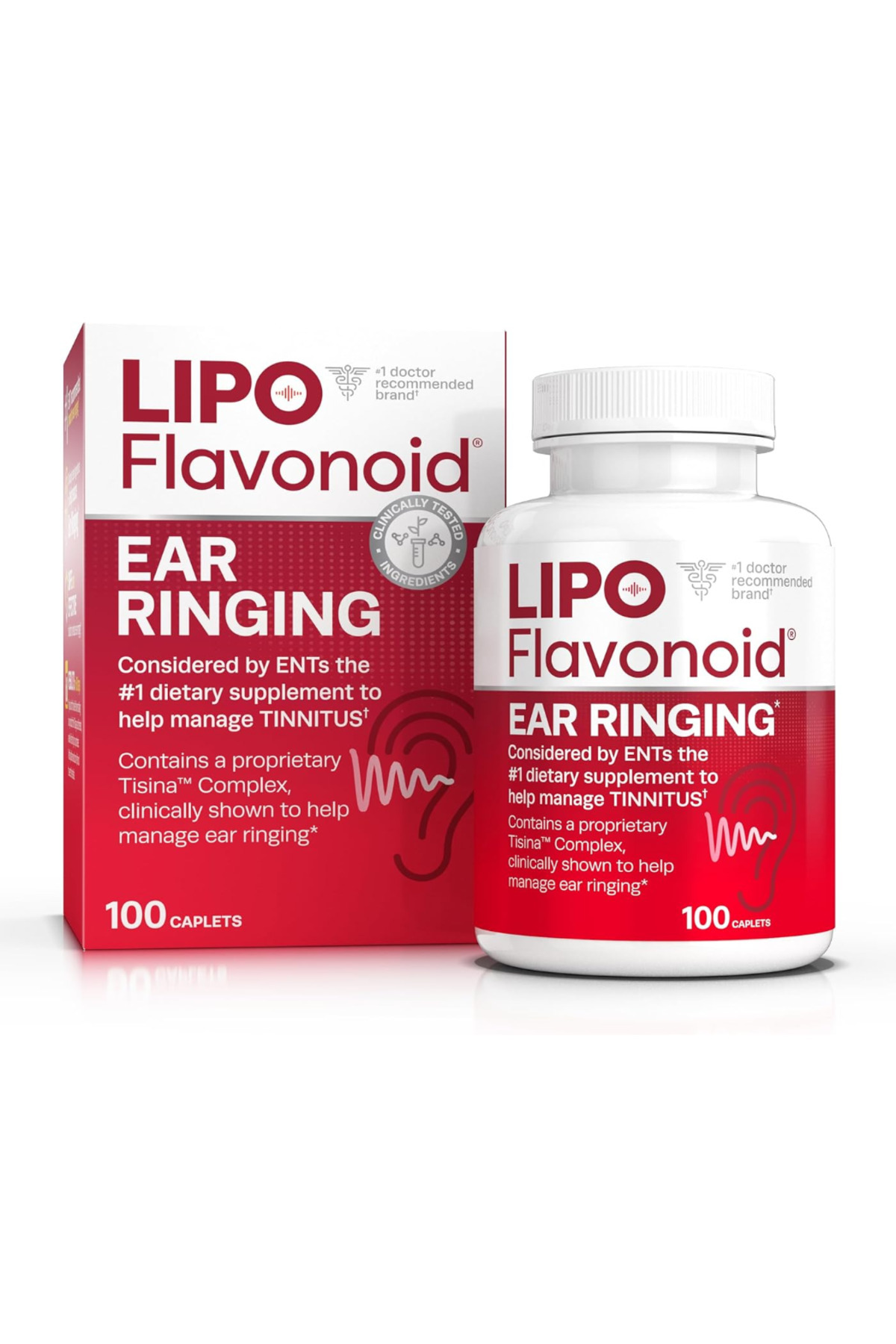 Lipo Flavonoid Plus Tinnitus Relief - Doctor-Recommended for Ringing ...