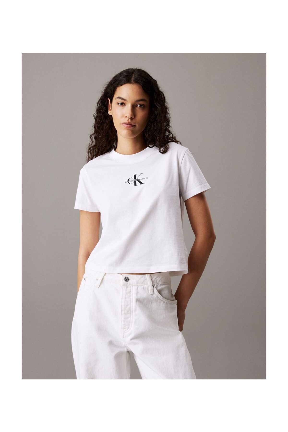 Calvin Klein MONOLOGO BABY TEE T-Shirt - Fiyatı, Yorumları