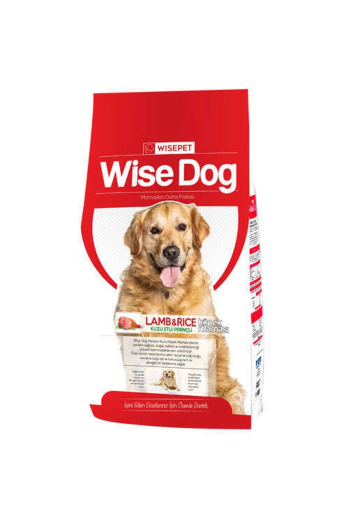 wise dog Lamb Rice Kuzu Etli Yetişkin Köpek Maması Kuru Mama 15 Kg ...