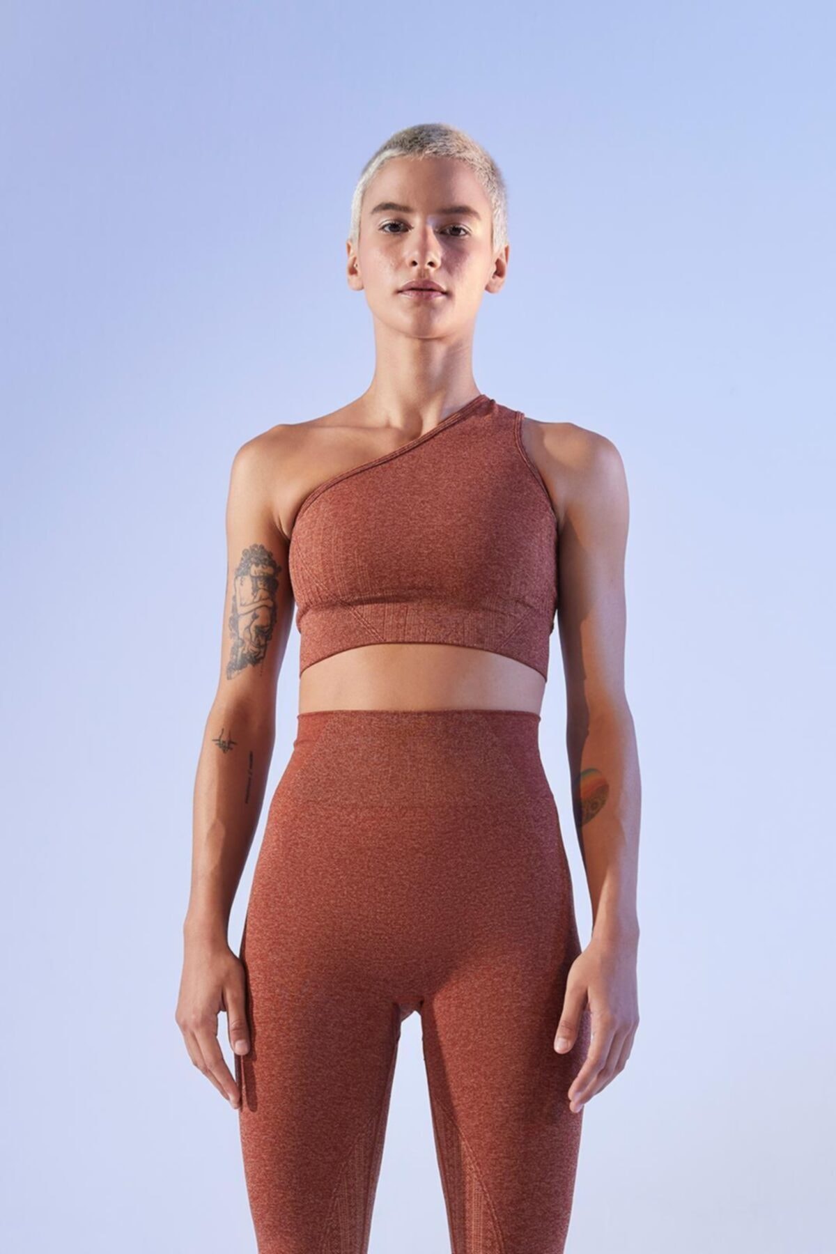 Woof Gym Seamless One Shoulder Sports Bra Rosewood Fiyatı, Yorumları ...