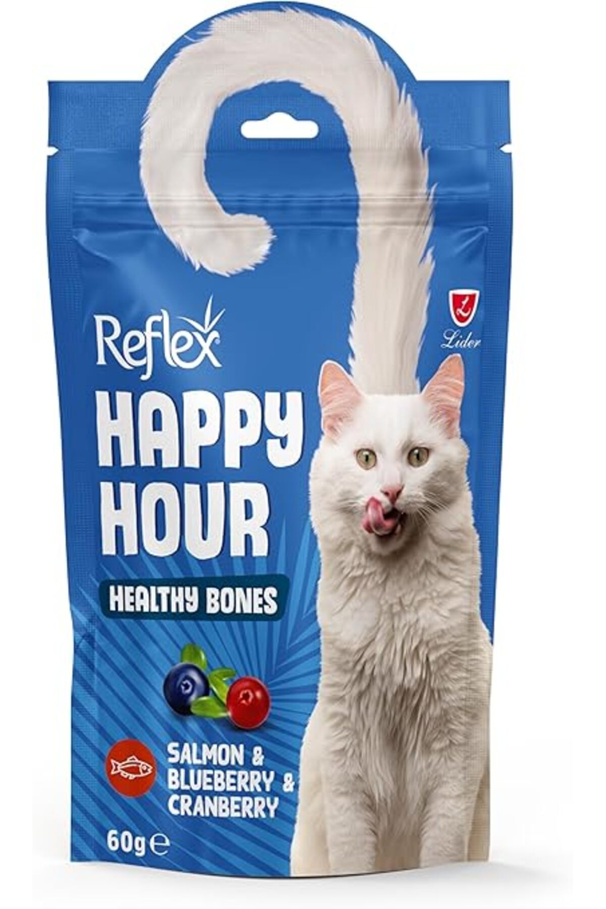 Reflex Happy Hour Somon Ve Yaban Mersinli Kedi Ödül Maması 60 gr ...