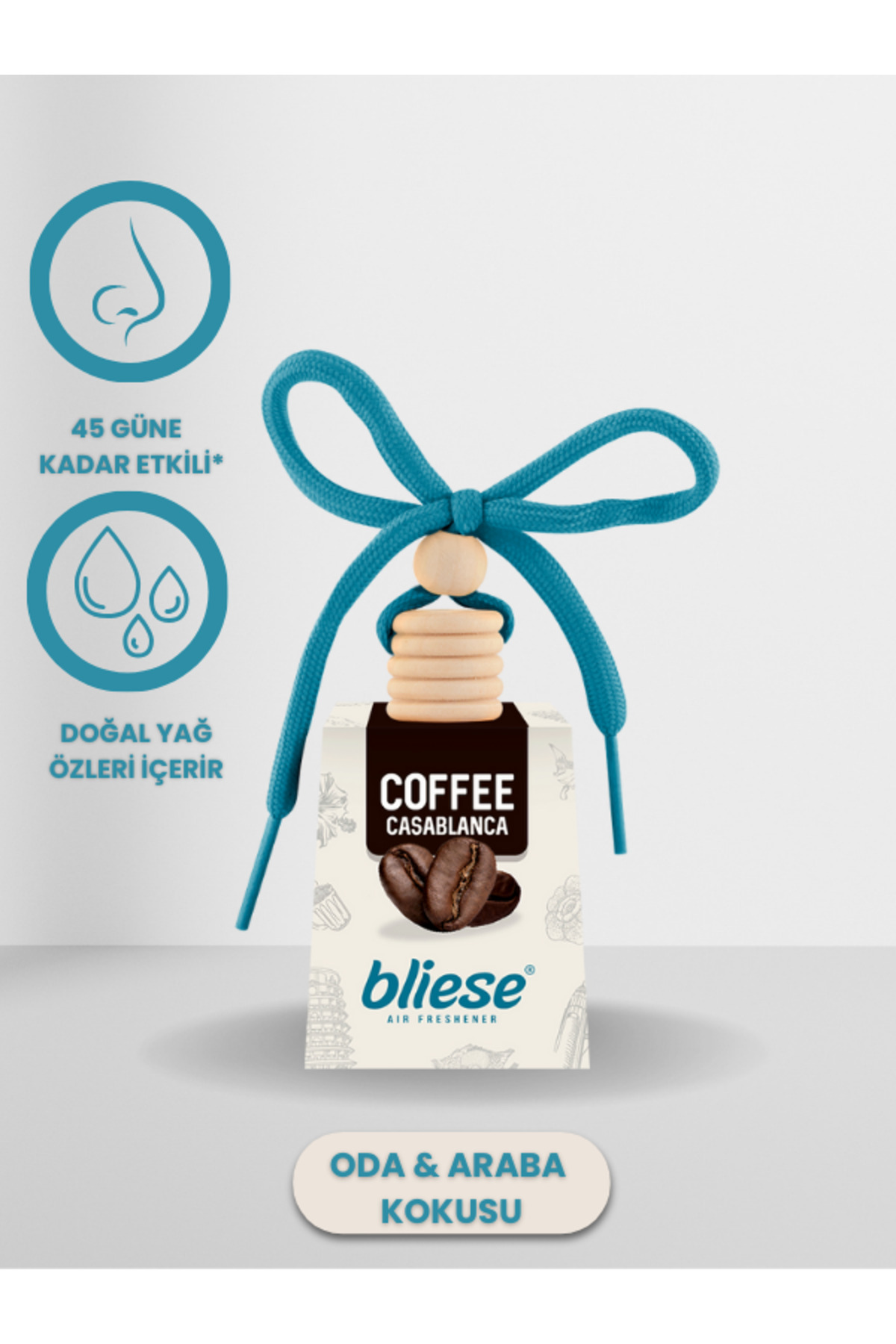 Bliese Coffee Casablanca Oda ve Oto Araç Kokusu, Araba Kokusu, Oto ...