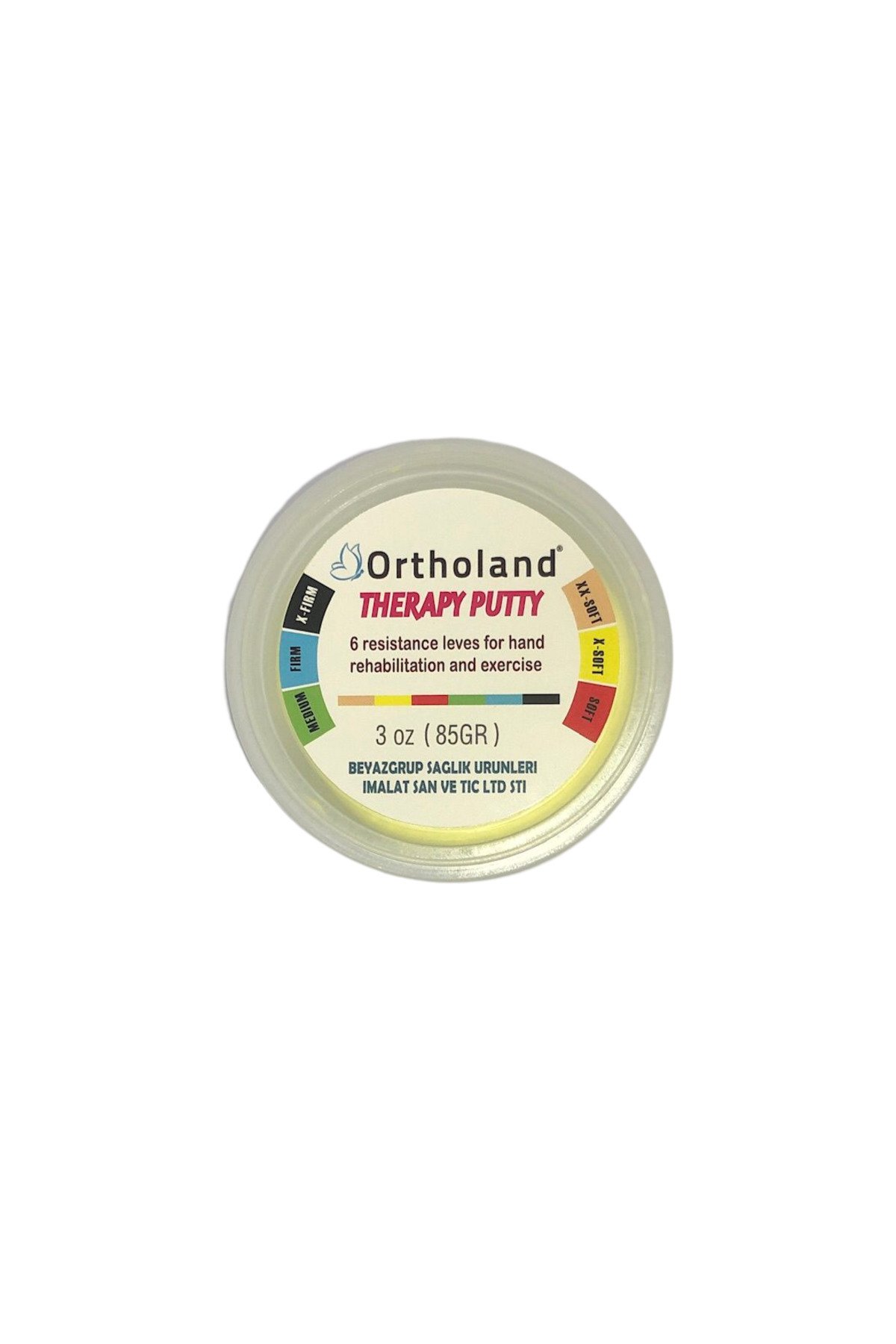 Ortholand THERAPY PUTTY DİRENÇLİ EL EGZERSİZ HAMURU 3 OZ-85 GR - Fiyatı ...