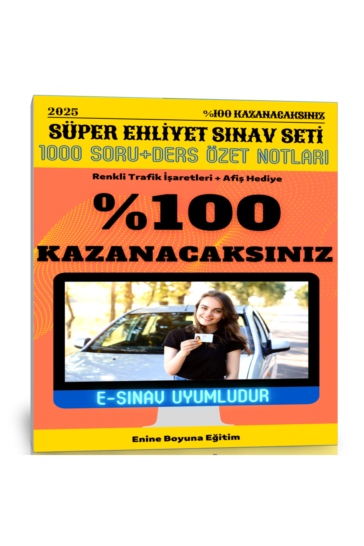 Enine Boyuna Eğitim Süper Ehliyet Sınav Seti - Fiyatı, Yorumları